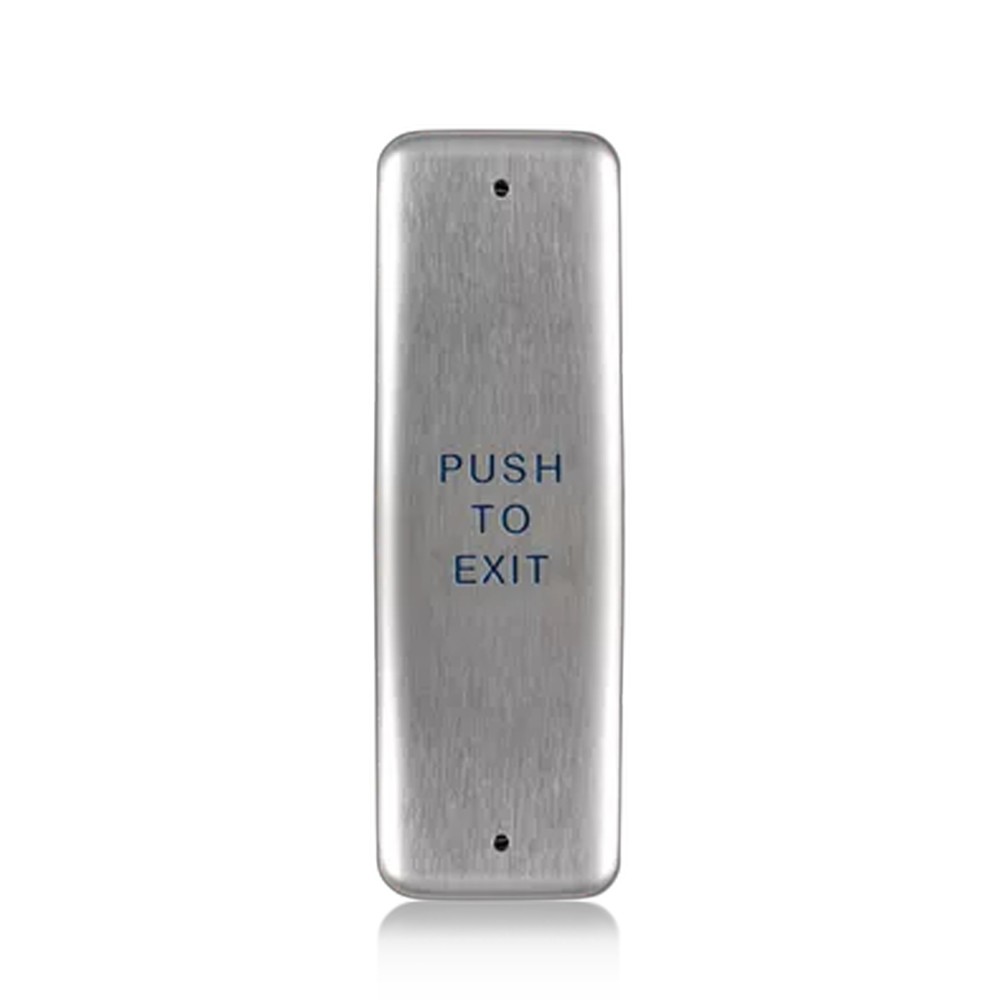 BEA Jamb Stainless Steel "Push to Exit" Push Plate (Text Only) - 10PBJE ...