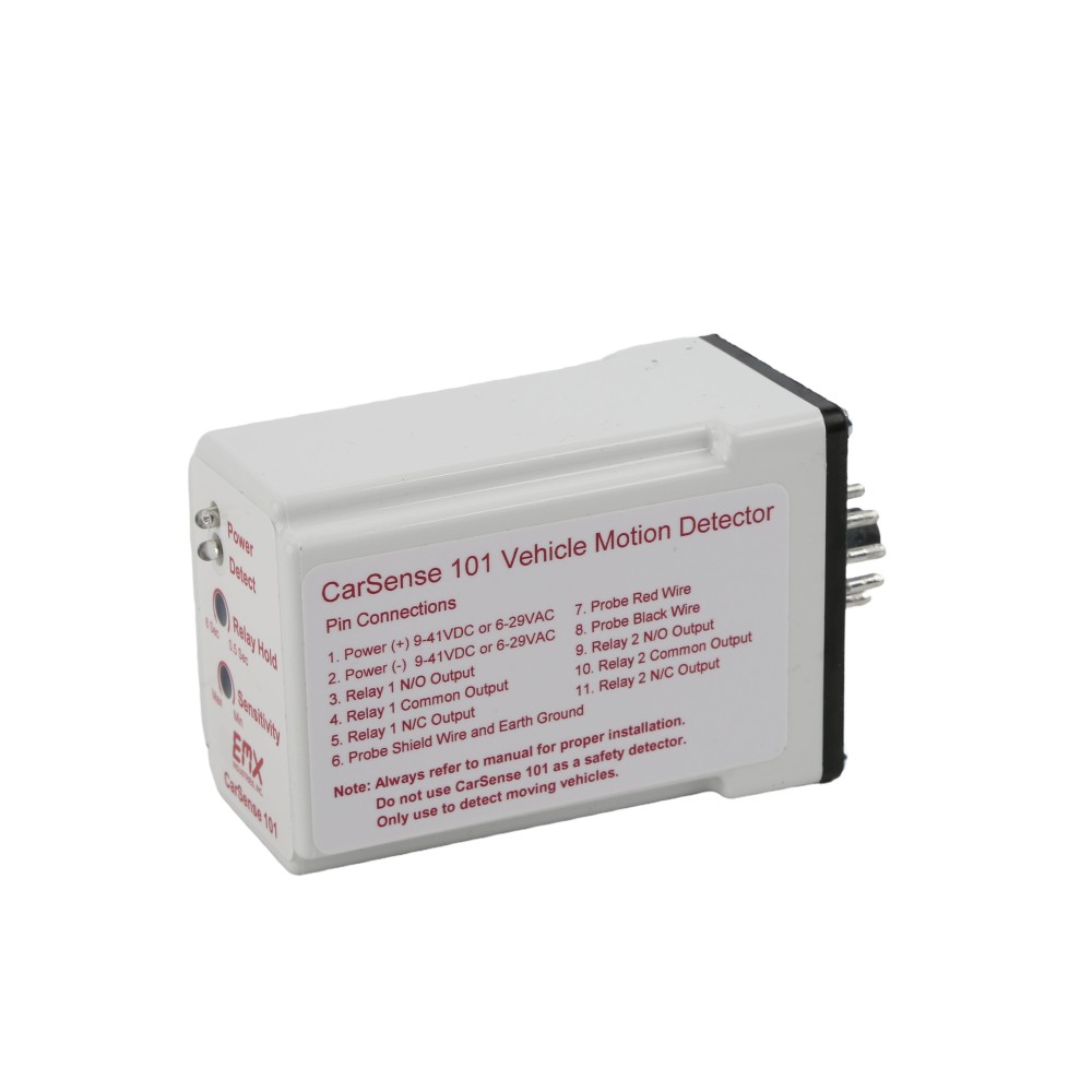 EMX Carsense 101 Driveway Vehicle Detector & Socket Base for Free Exit ...