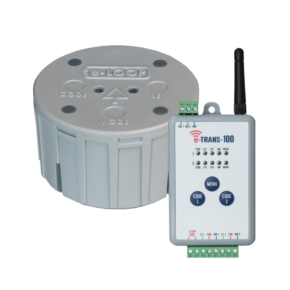 AES E-Loop In-Ground Commercial Presence Mode with ETRANS100 - EL00IG-RAD-KT - Gate Opener Safety