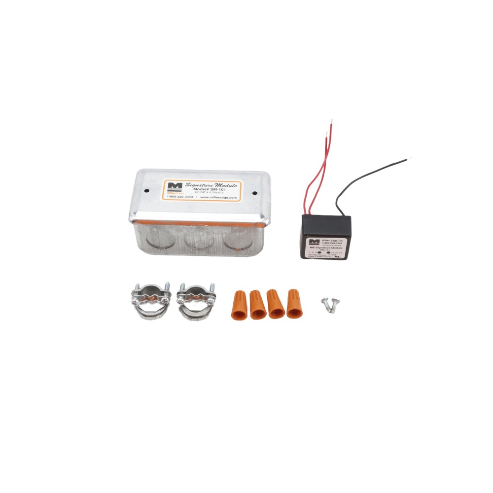 Miller Edge SM-101 Signature Module for T3 Monitored Plugs w/ JB-03 ...