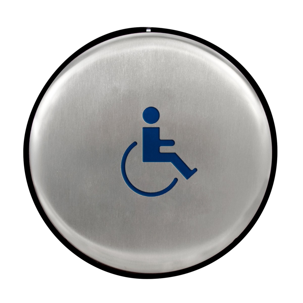 BEA 6" Round Push to Open Panther Plate (Accessibility Logo Only, 900 ...