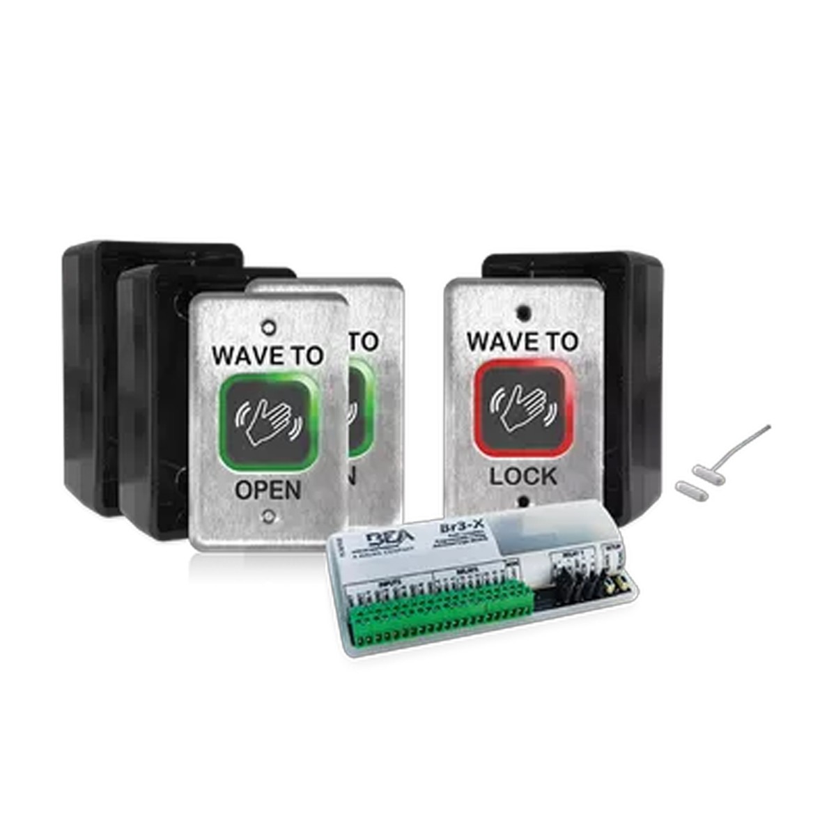 BEA Magic Wave to Open Single Gang Touchless Restroom Kit - 10MSRR-S ...