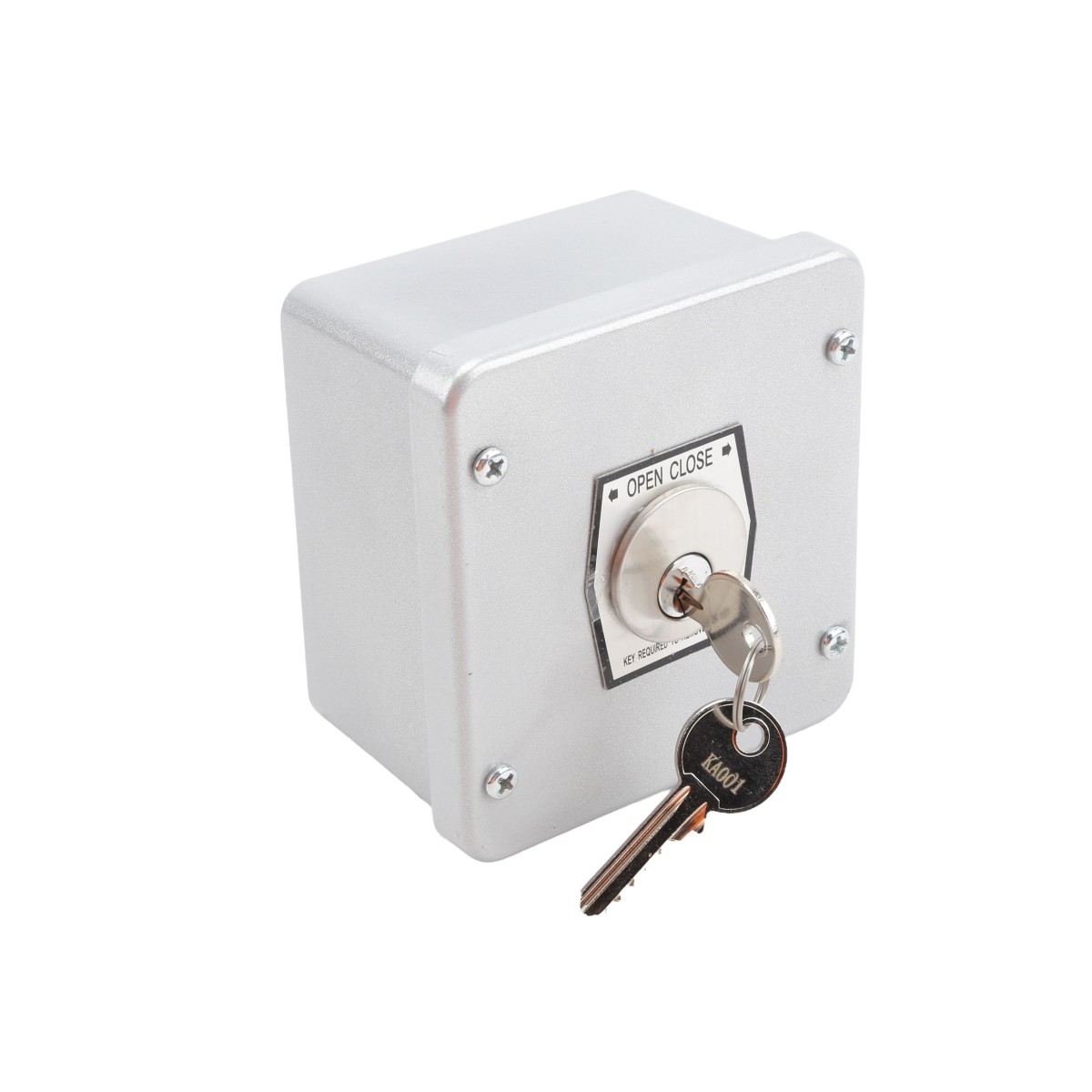 Exterior Surface Mount Keyswitch Open / Close w/ Mortise Cylinder ...