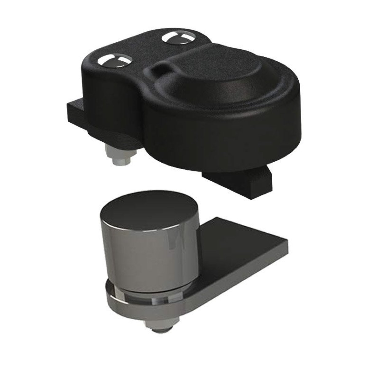 AES Gatemaster Stop-Hinge With Bottom Pivot - STHBP - Gate Opener Safety