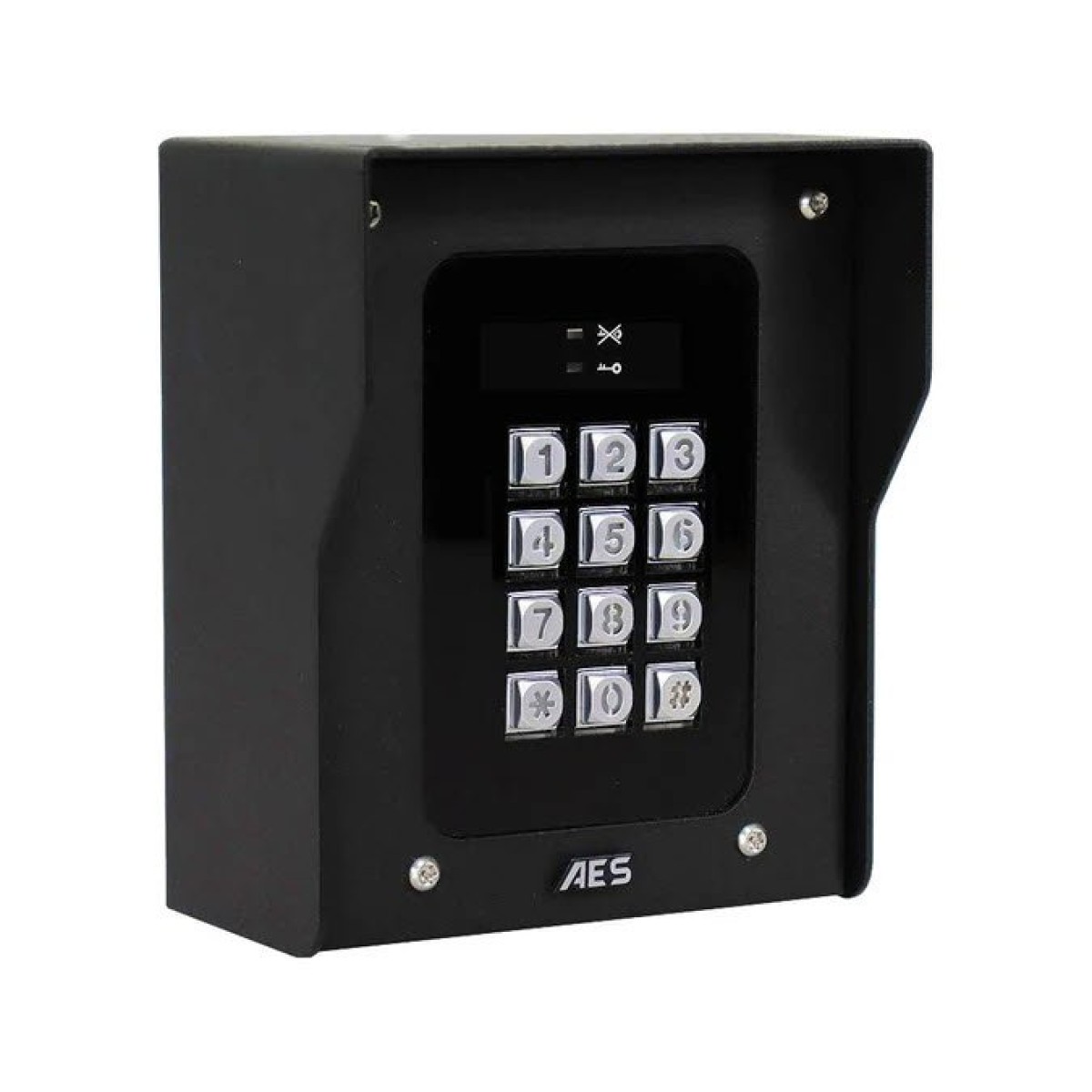 AES KeyCell Series Auxiliary Keypad Panel (Pedestal Mount) - KEY-AUX ...