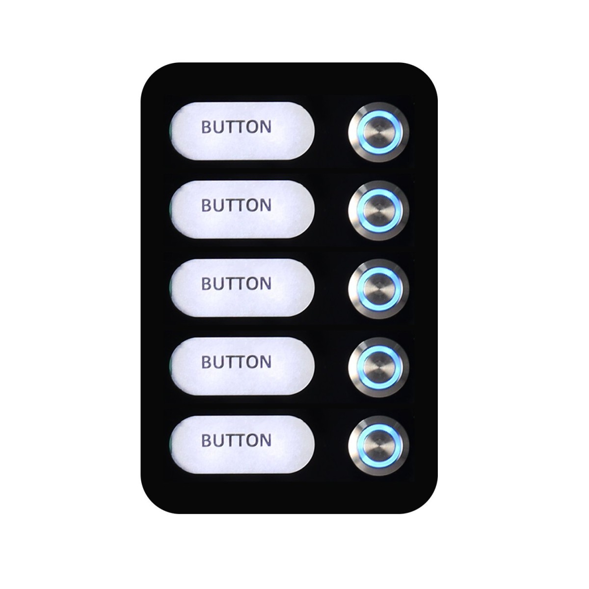 AES 5 Button Module - MOD-5B - Gate Opener Safety