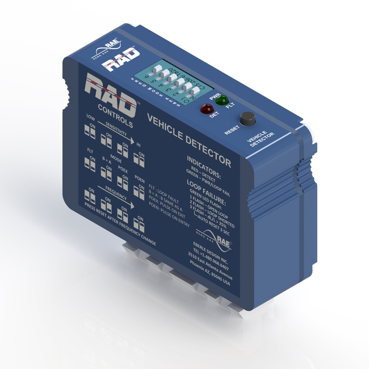 Reno A&E Loop Detector 1 Channel 2 Output 10-Pin Female Molex plug-in ...