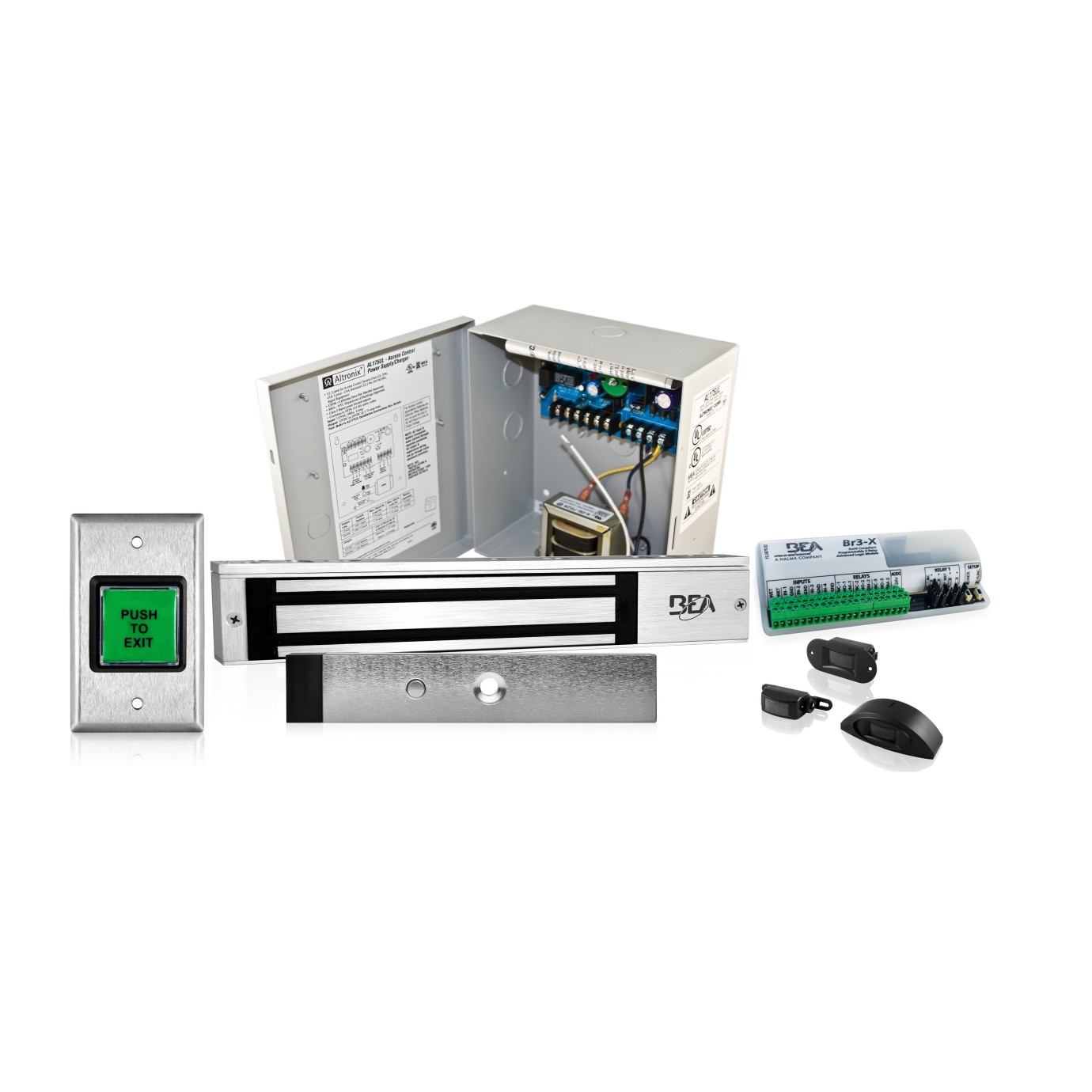 BEA DS Single Door Access Package with FLY Passive Infrared Exit Sensor ...