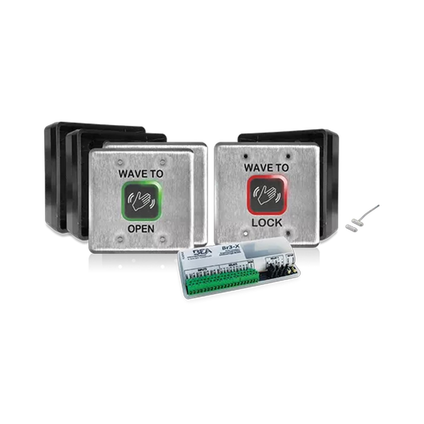 BEA Magic Wave to Open Double Gang Touchless Restroom Kit - 10MSRR-D ...