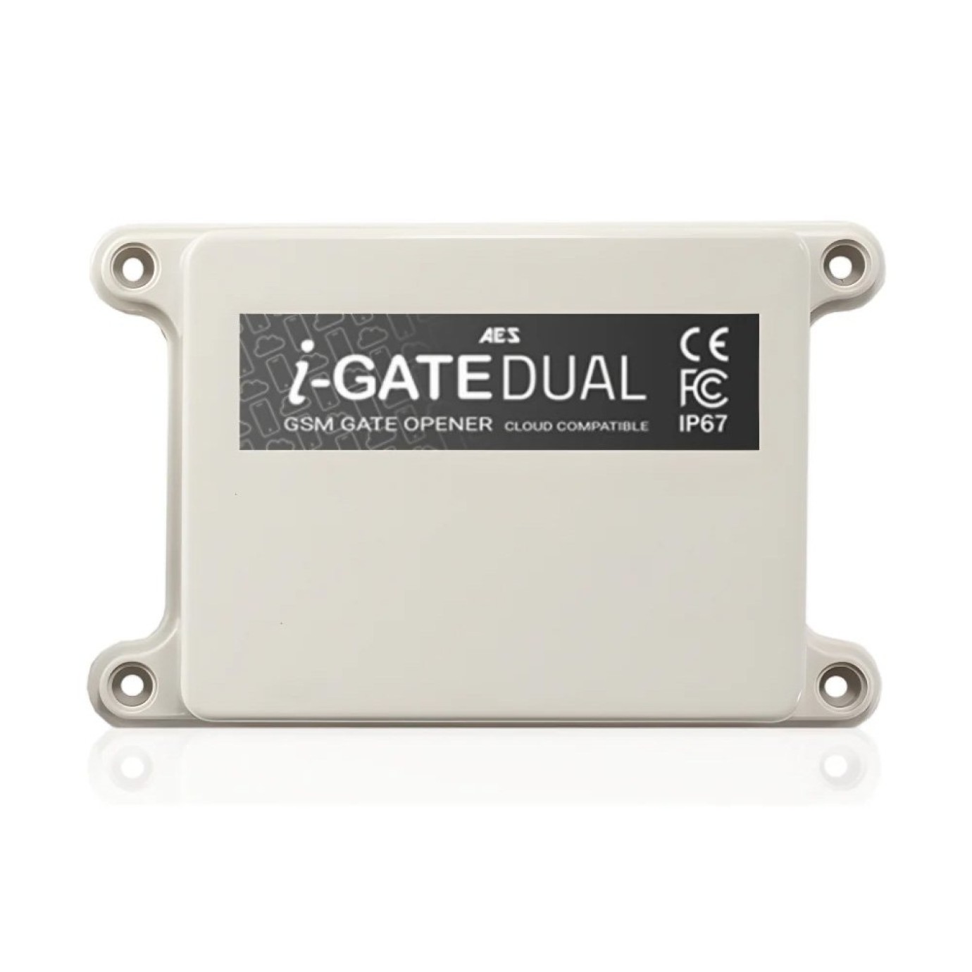 AES iGate Dual Cellular Gate Opener 2 Relay Output with IP65 enclosure ...