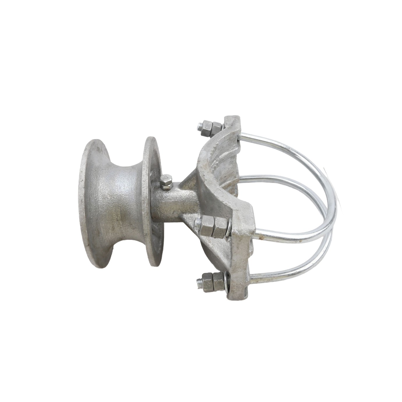 Steel Cantilever Gate Rollers 6 5/8" Round Post x 2 1/2" Gate Frame ...