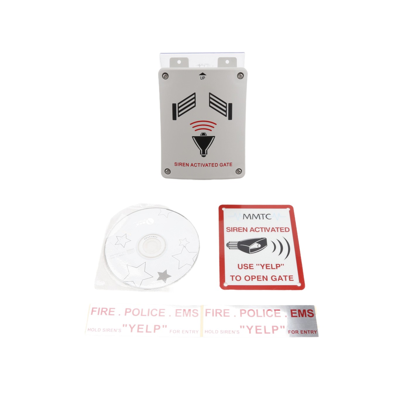 SAG-M Siren Operated Sensor For Gate Openers - Gate Opener Safety