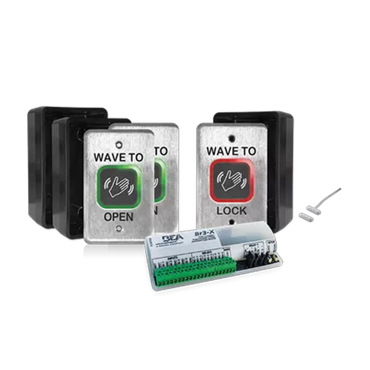 BEA Magic Wave to Open Single Gang Touchless Restroom Kit - 10MSRR-S ...