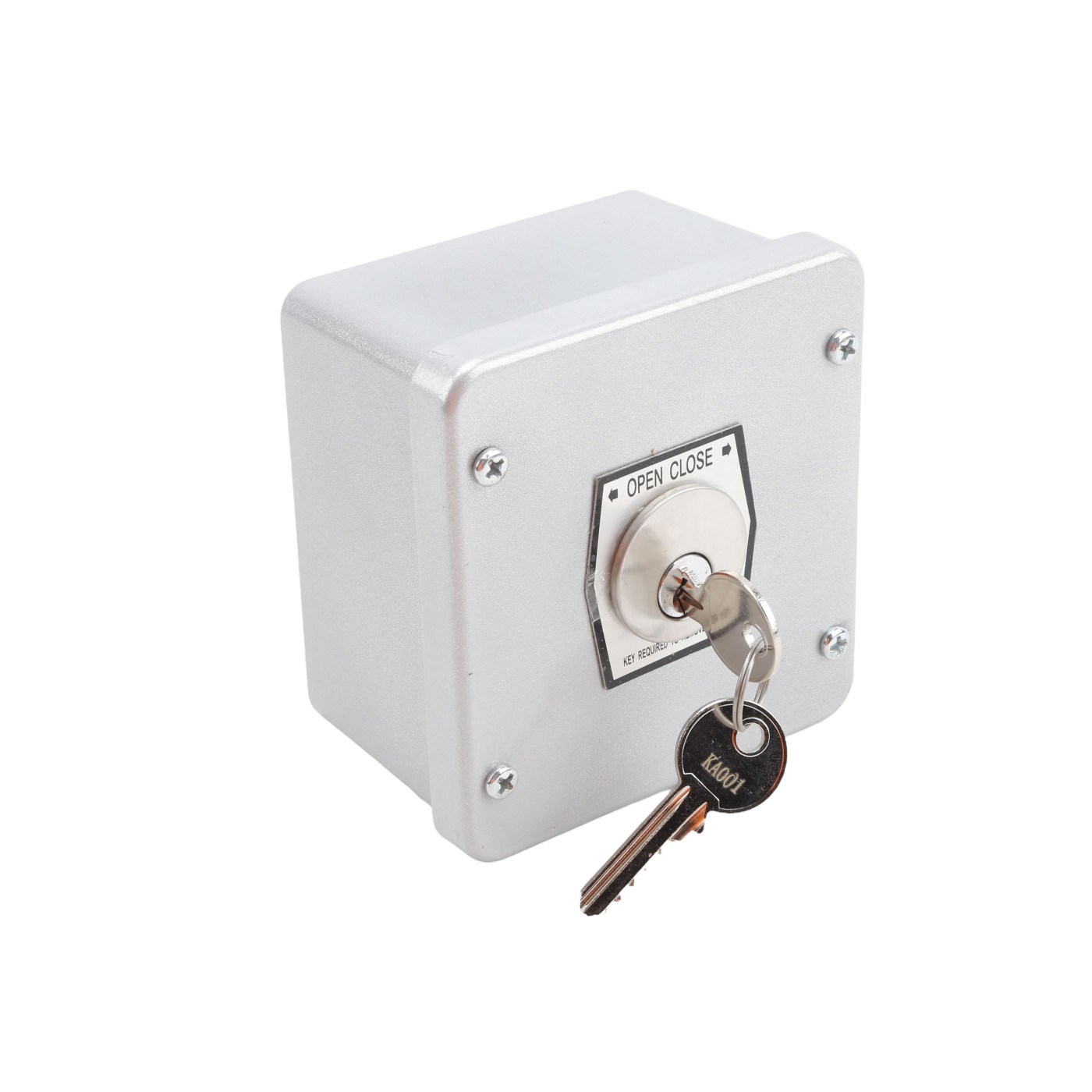 Exterior Surface Mount Keyswitch Open / Close w/ Mortise Cylinder ...
