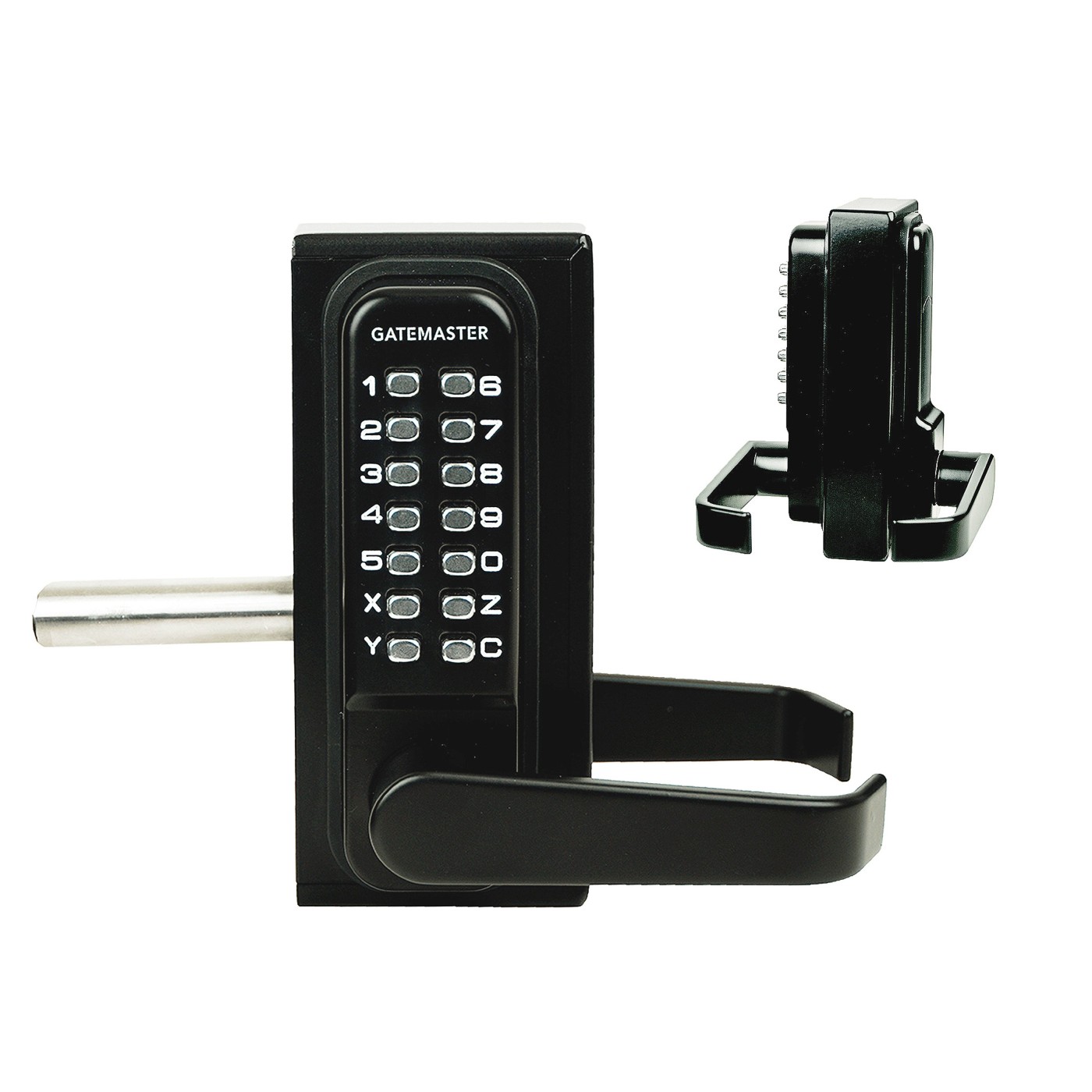 AES Gatemaster Superlock Digital Single Sided Lever Handle for 40-60mm ...