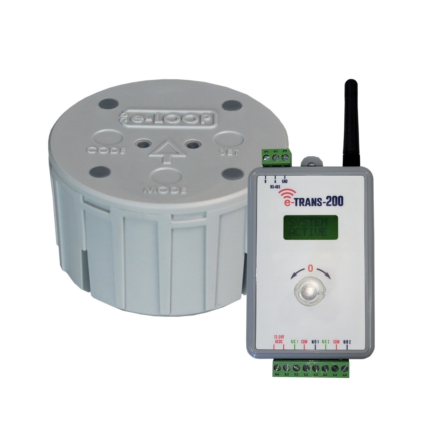 AES E-Loop In-Ground Commercial loop kit EXIT MODE with LCD Transceiver ...