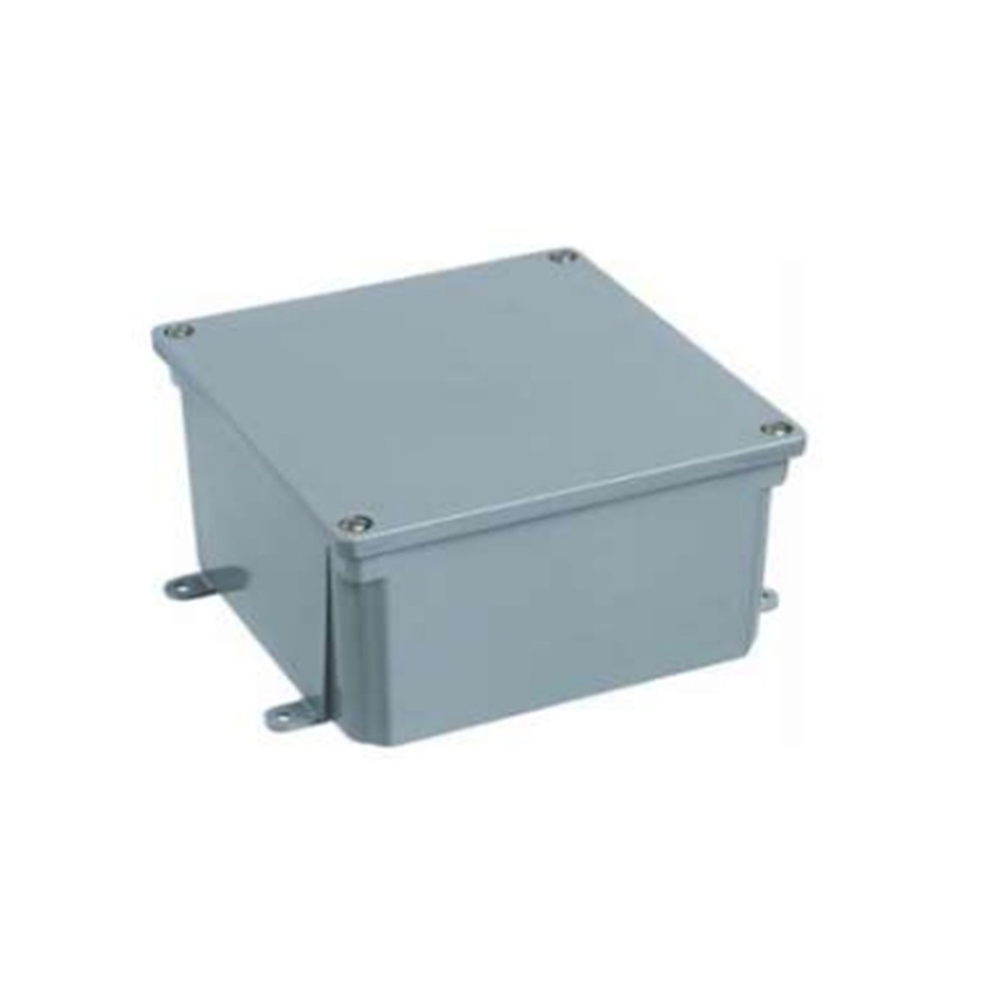 ESI 4" x 4" x 2" Junction Box with Mounting Tabs and Screw Cover ...