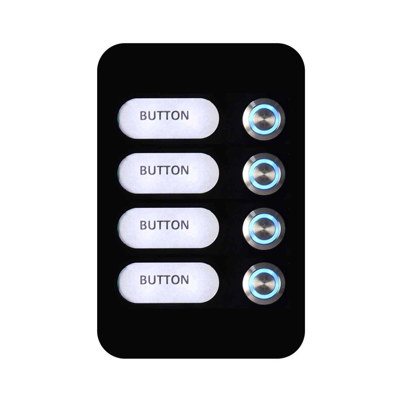 AES 4 Button Module - MOD-4B - Gate Opener Safety
