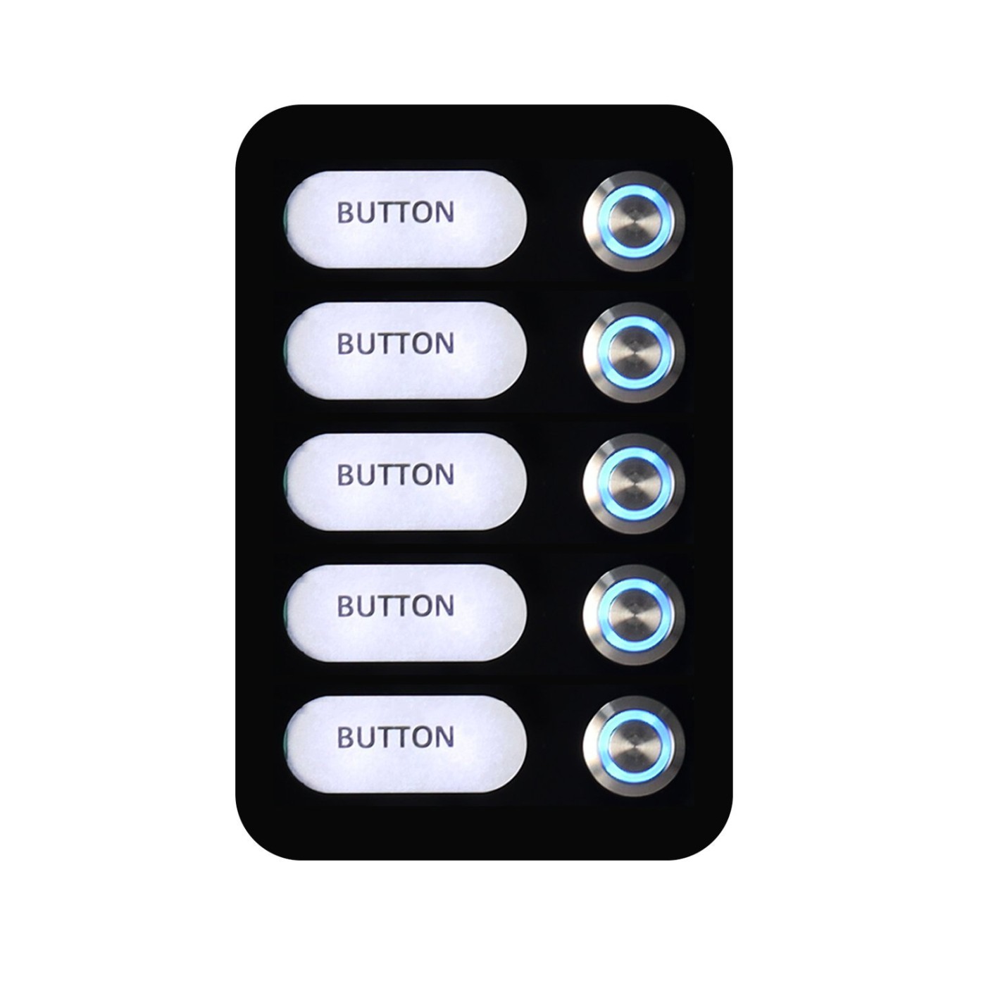 AES 5 Button Module - MOD-5B - Gate Opener Safety