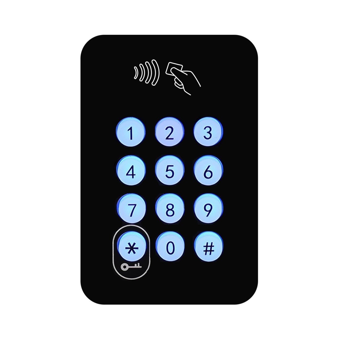 AES Assembled Praetorian Keypad and Proximity Card Reader Module with ...