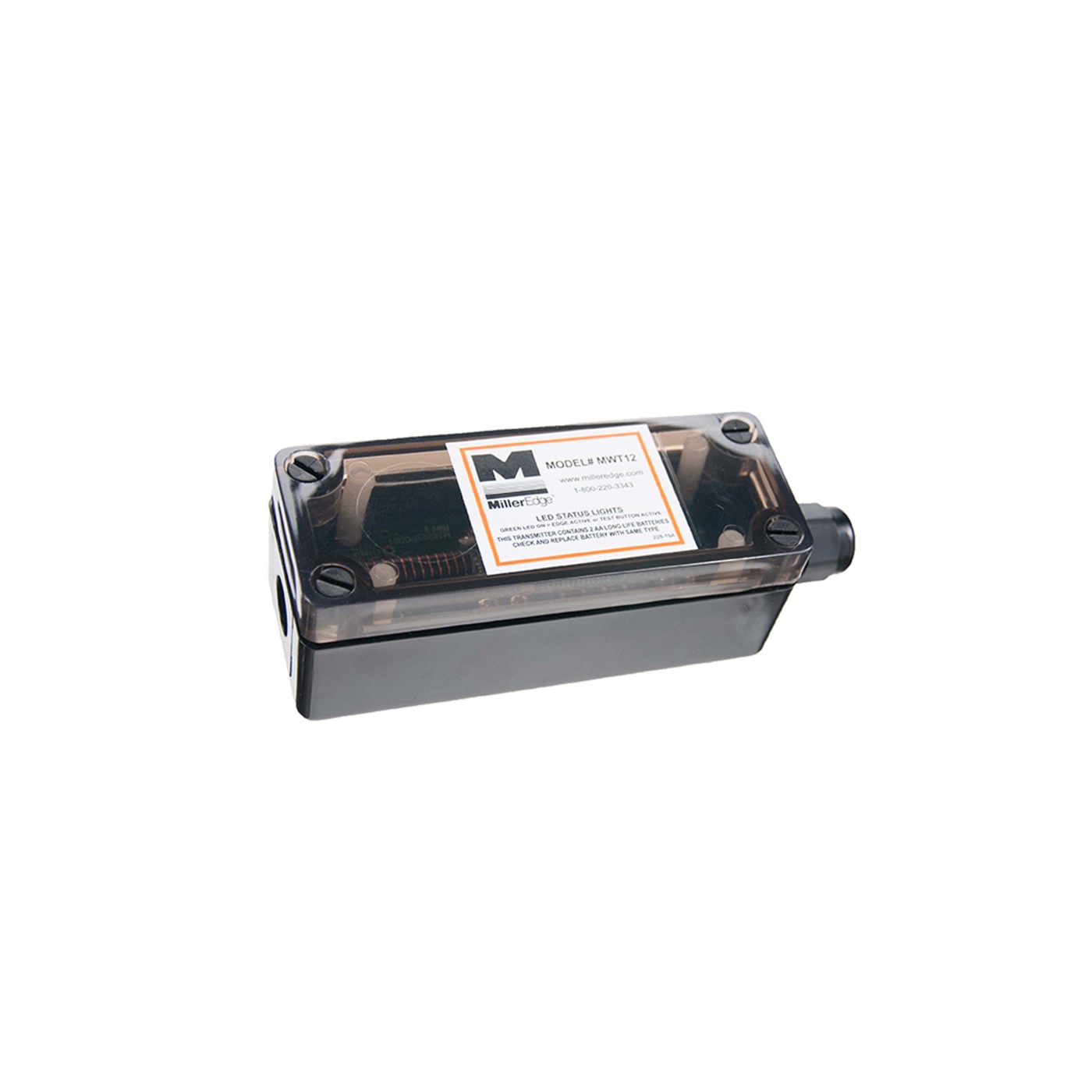Miller Edge MWT12 Sensing Edge Transmitter - Gate Opener Safety