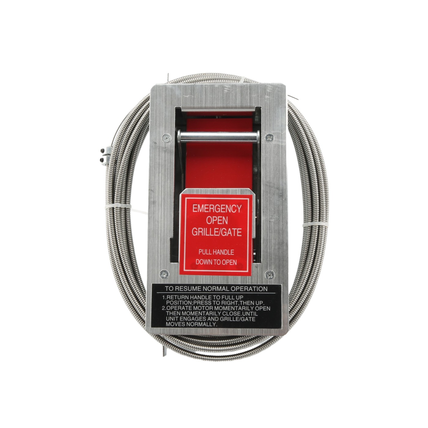 Interior Panic Release Egress Flush Mount - MMTC PRH-100 - Gate Opener ...