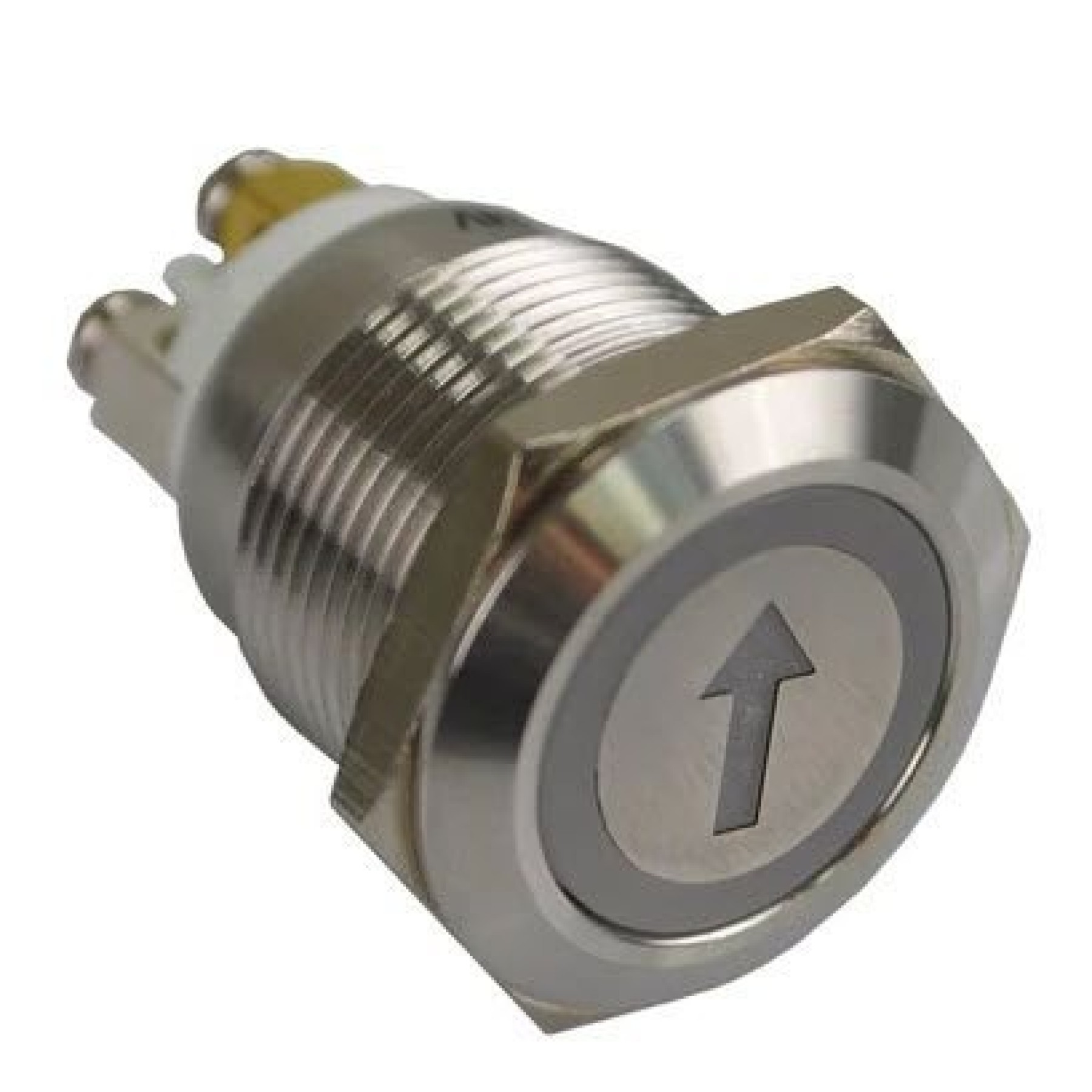 AES 19mm Illuminated 24V Push Button Switch - BMB1-ARROW - Gate Opener ...