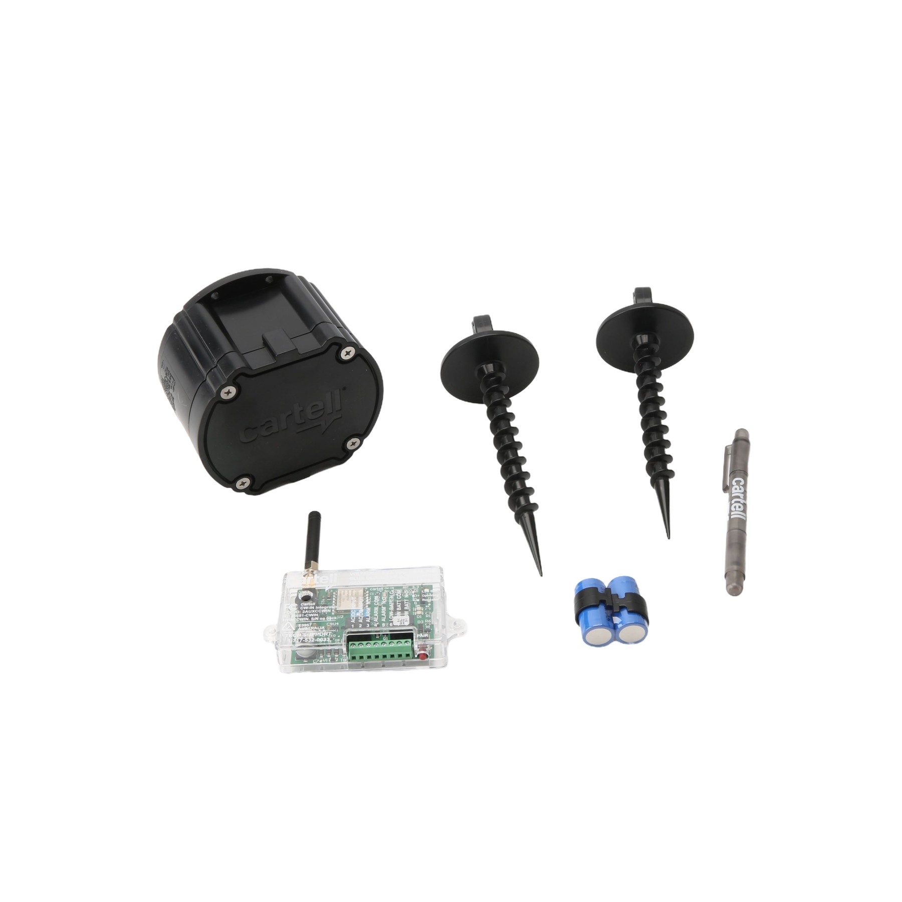 Cartell CW-SYS Wireless Vehicle Exit Sensor System Detector Free-Exit ...