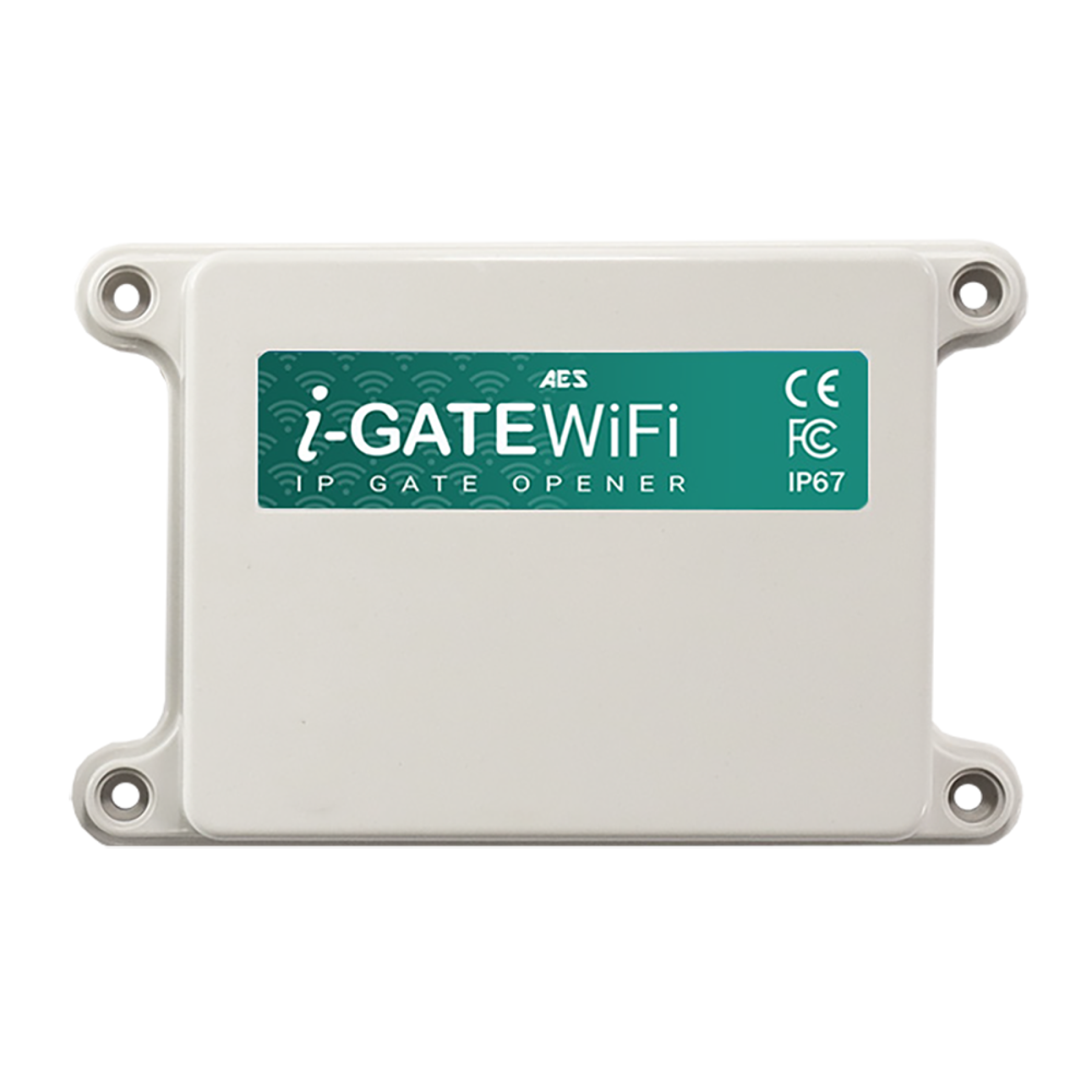 AES iGateWiFi IP Gate Opener 1 Relay Output with IP65 Enclosure - IGATE ...
