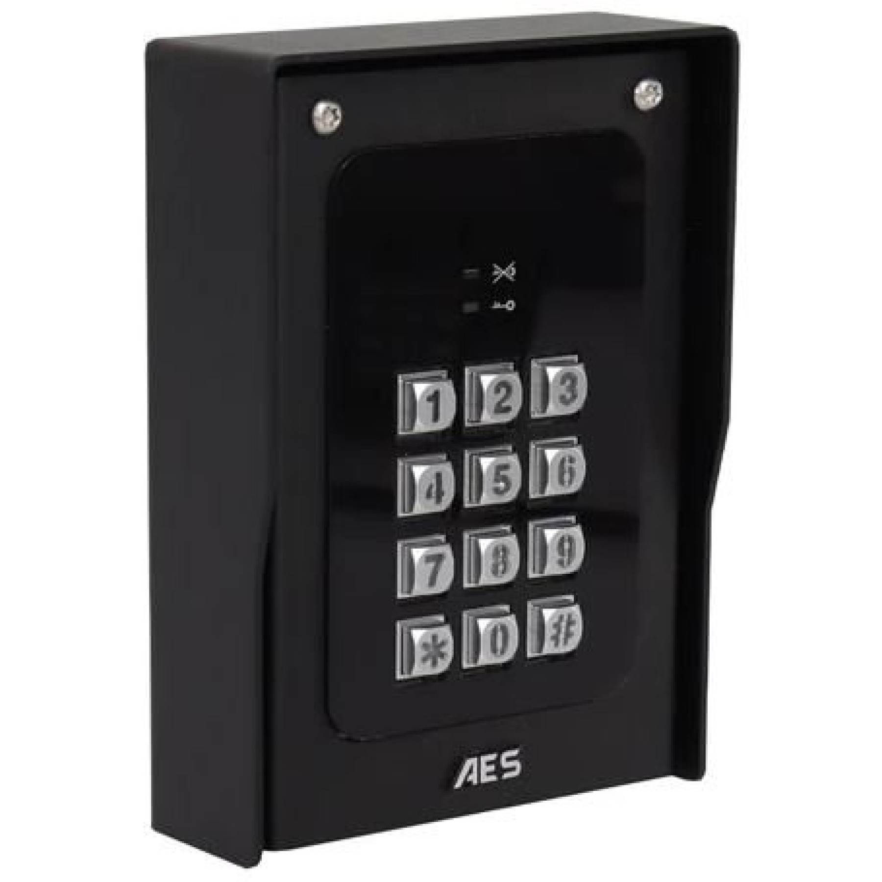 AES Pedestral Mount Card Reader and Keypad - SA-PBPK-US - Gate Opener ...