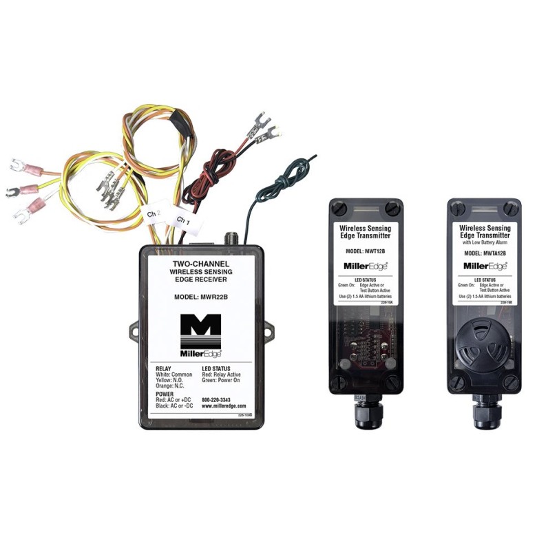 Miller Edge Wireless Transmitter - MWT12B - Gate Opener Safety