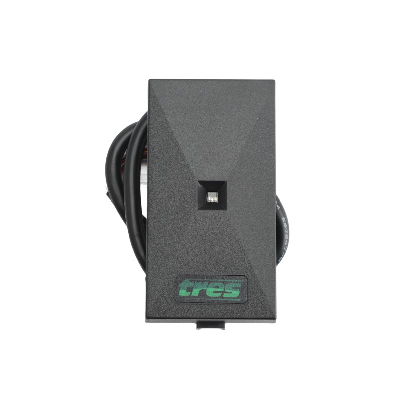 EMX TRES Proximity Reader With 5" Read Range, 26-Bit Wiegand Output & HID or AWID Formats - TRES ...