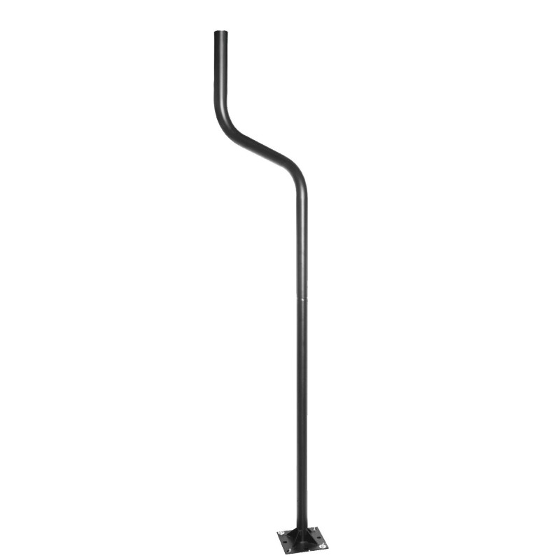 EMX TRES RFID Reader Mounting Stanchion Pedestal, Powder-Coated Black ...