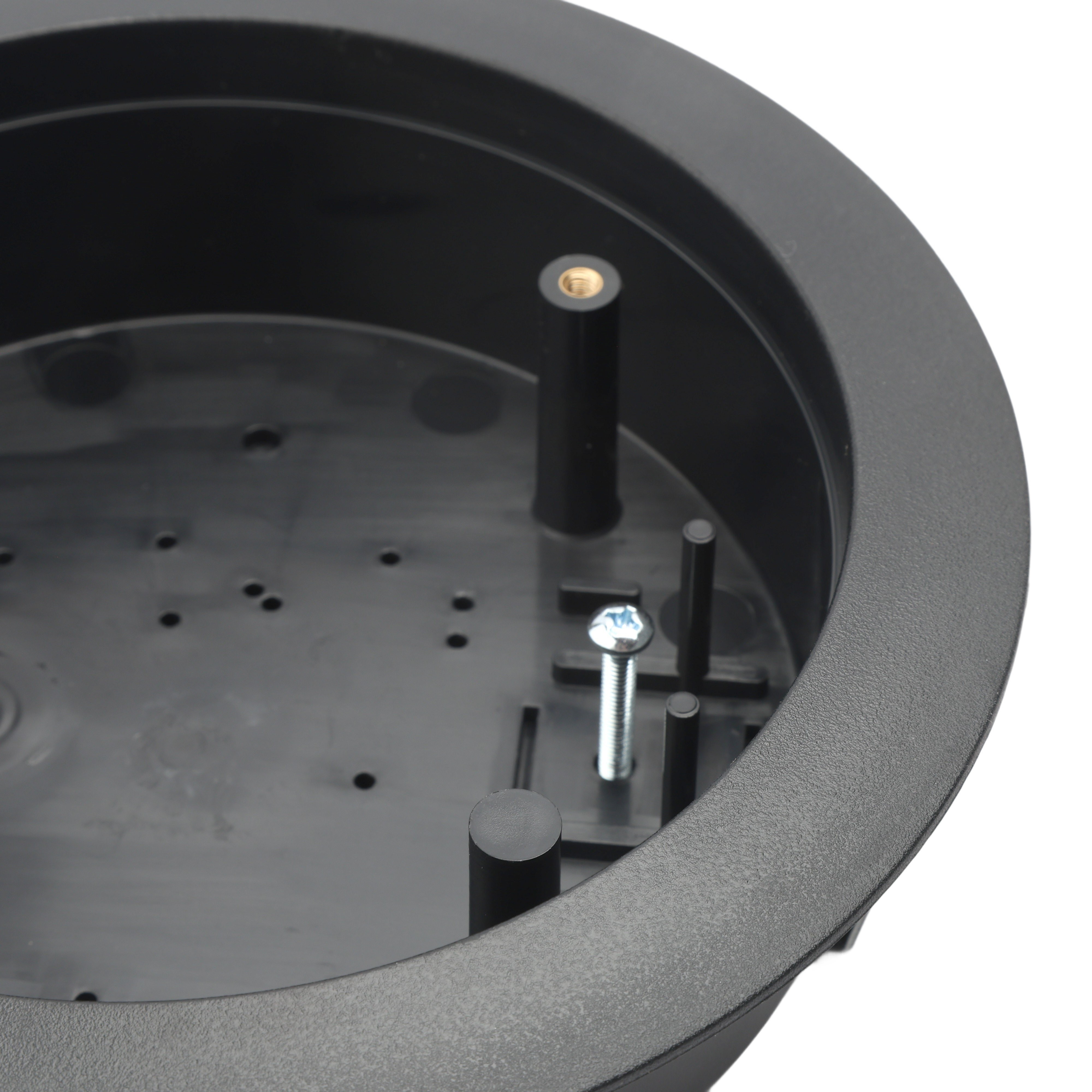 BEA 6" Round Flush Mount Box - 10BOX6RNDFM - Gate Opener Safety