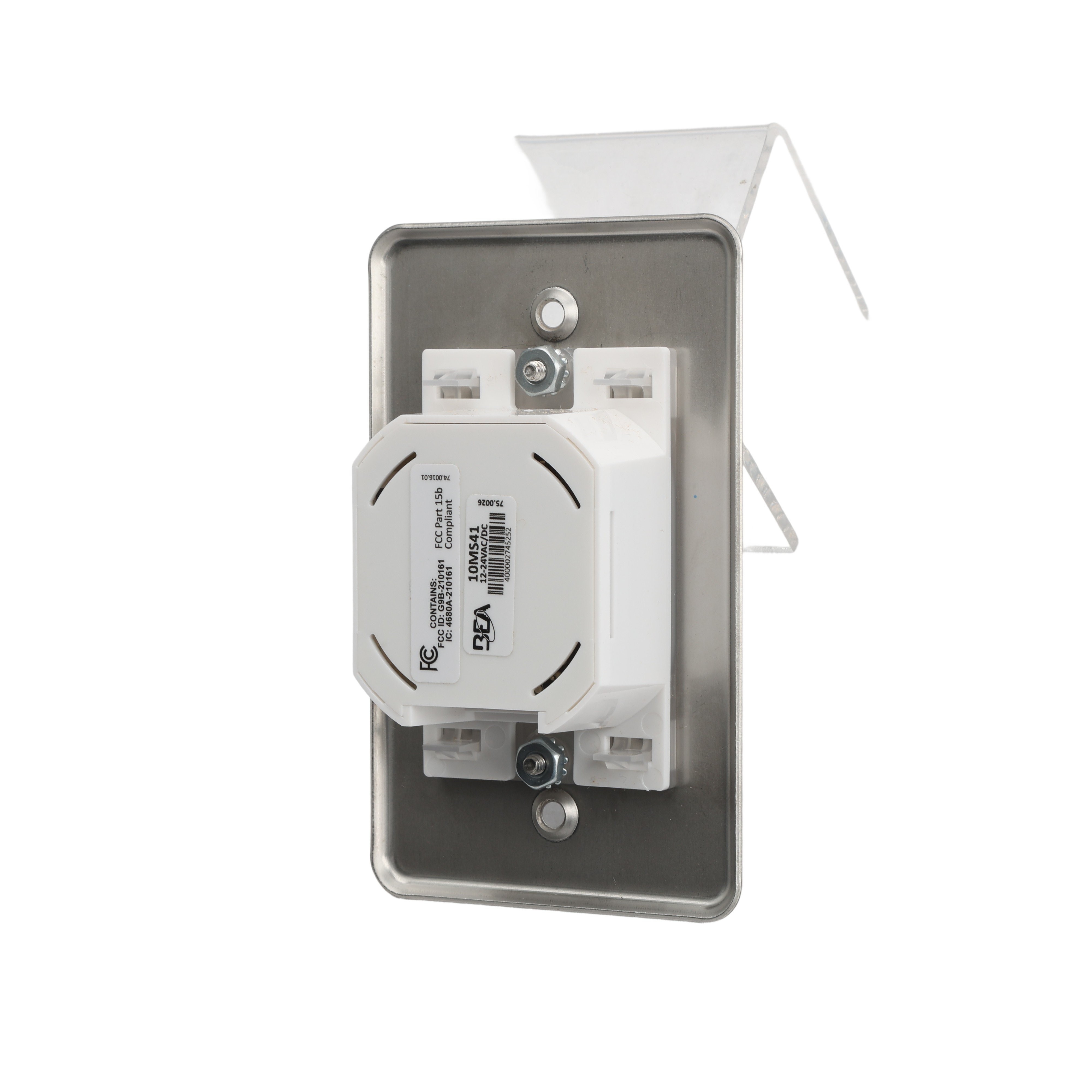 BEA 10MS41 Touchless Magic "Wave to Open" Actuator Single Gang (Text ...