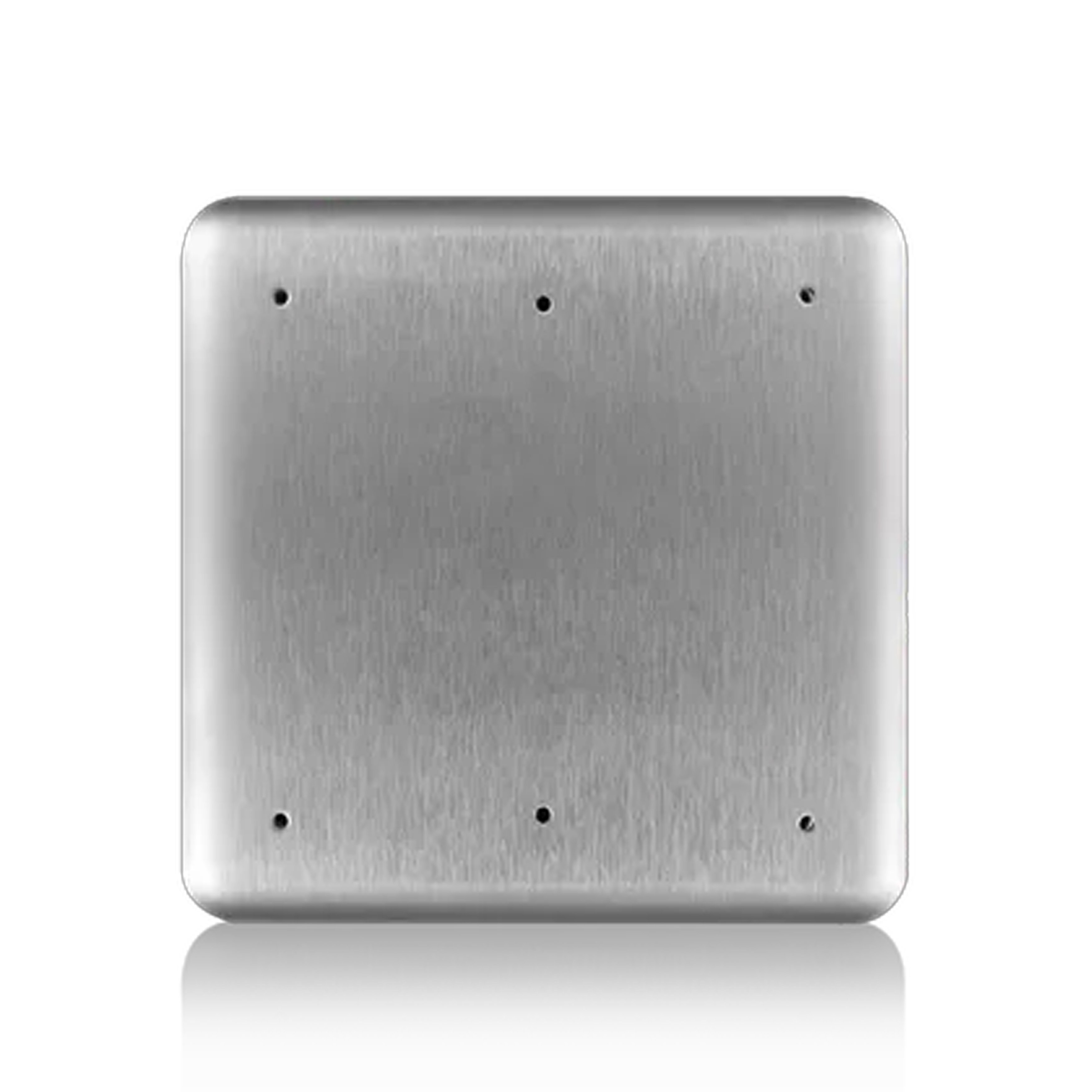ADA Compliant BEA 6" Square Stainless Steel Push Plate (Plain ...