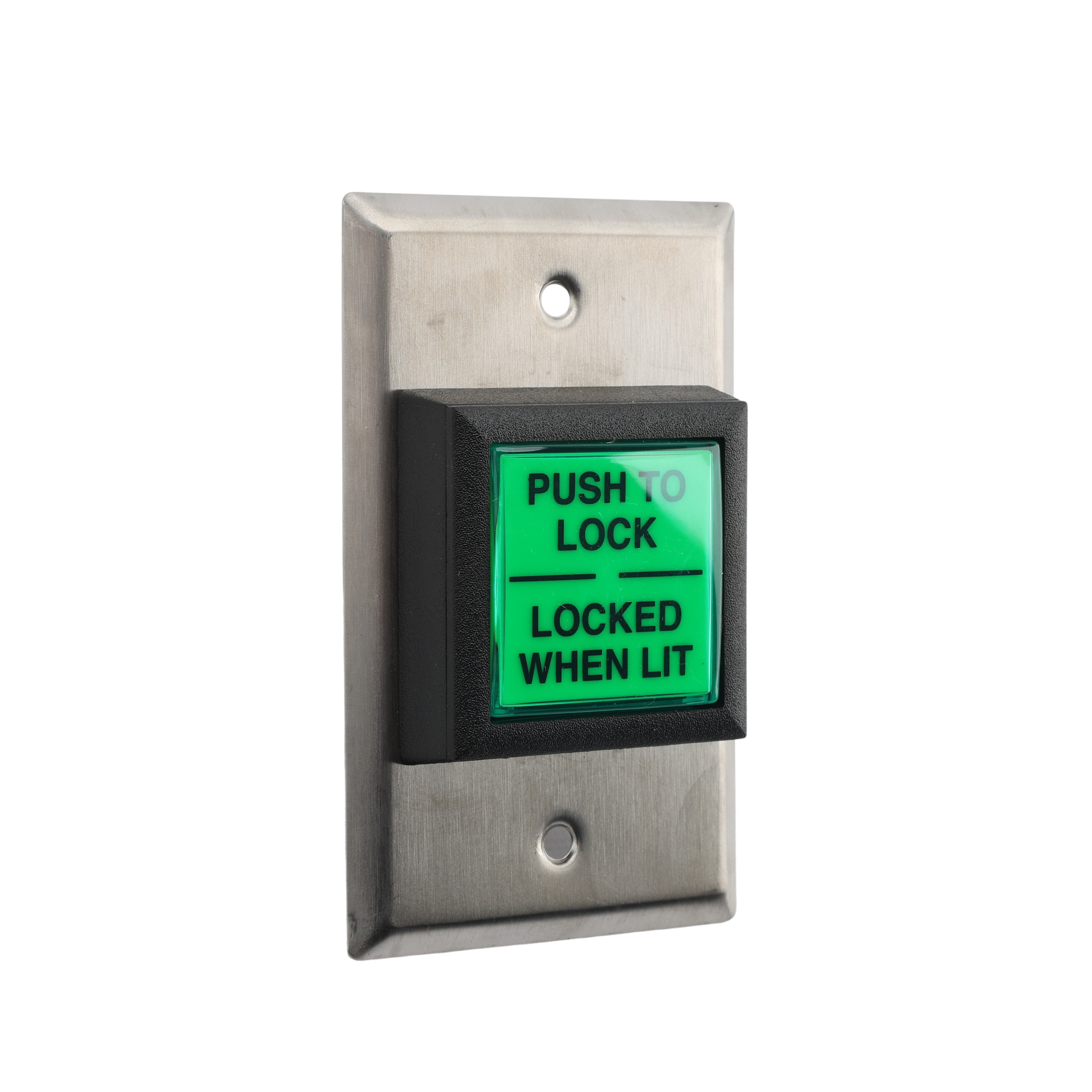 ADA Compliant BEA Single Gang LED Illuminated Push to Lock Actuator ...