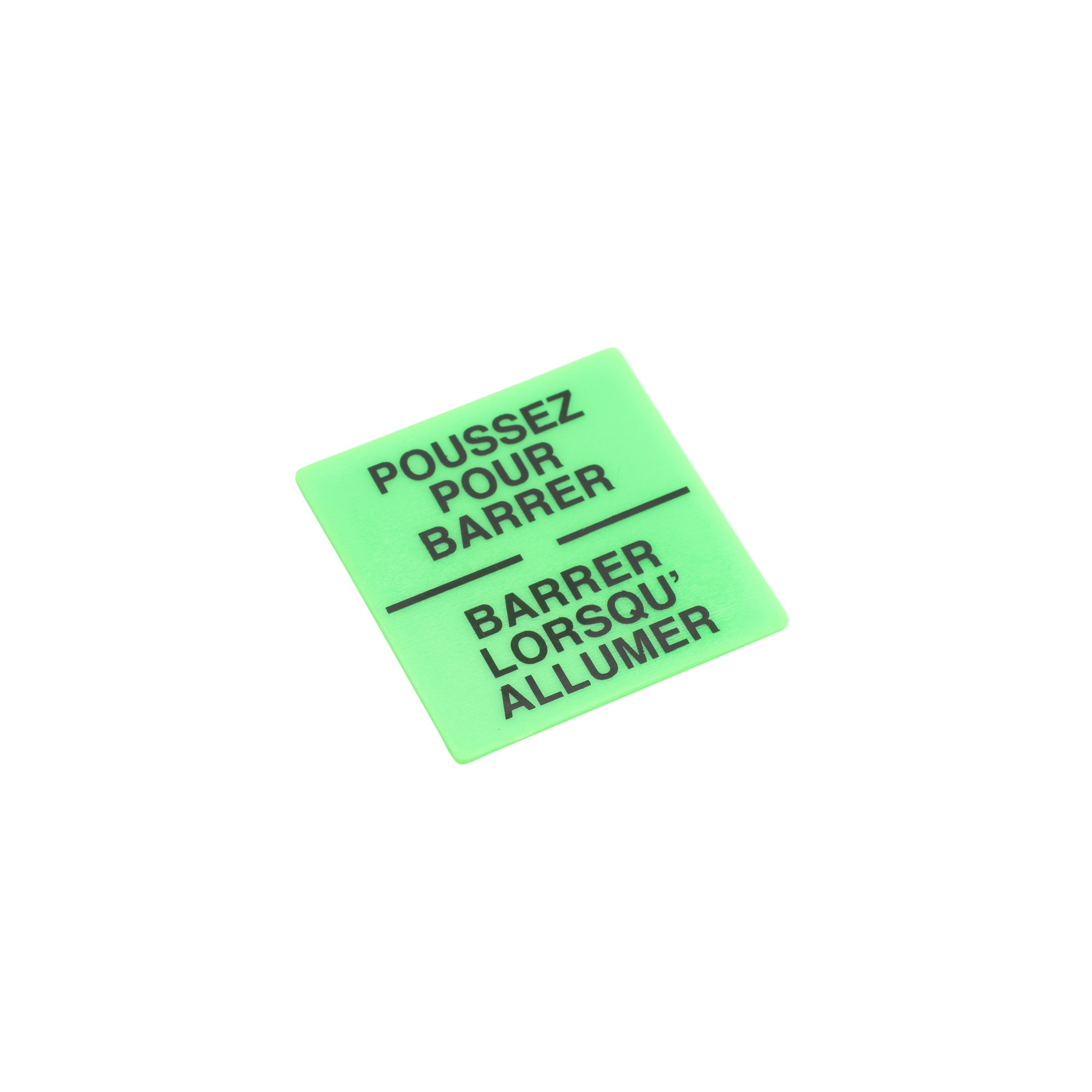 BEA Single Gang LED Illuminated "Push to Lock" Actuator "Locked When ...