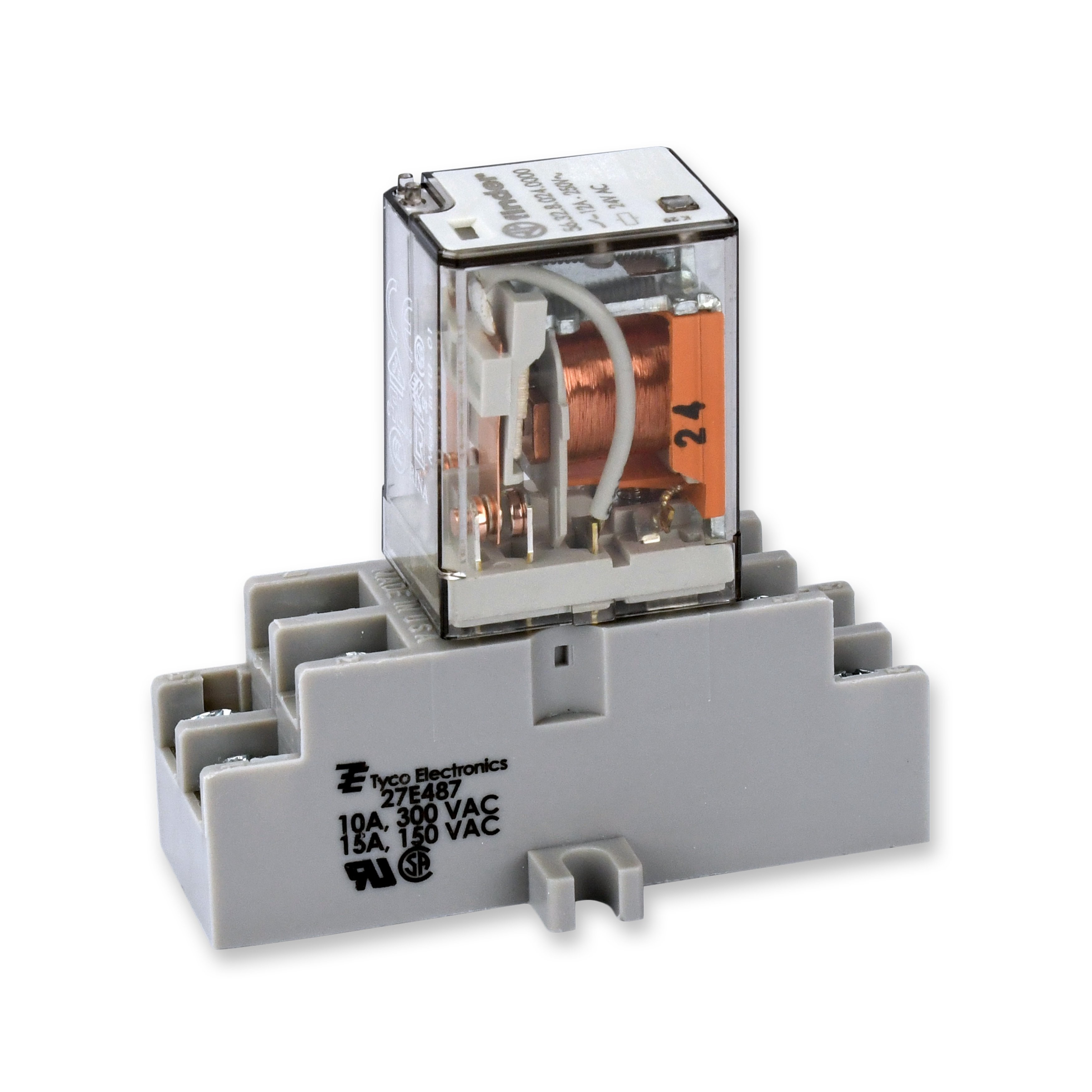 BEA 24VAC DPDT Isolation Relay - 10REL24V - Gate Opener Safety