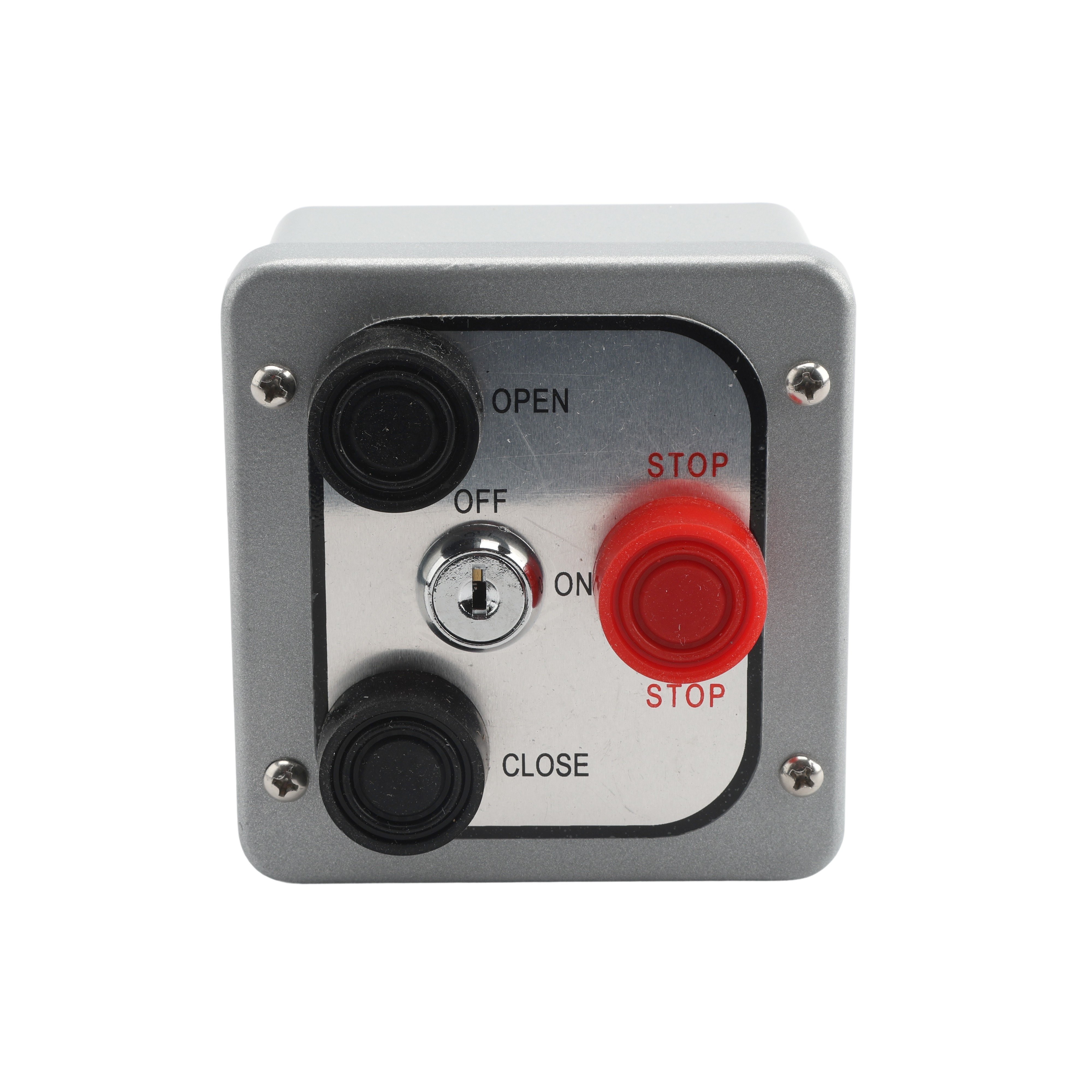 Three Button Exterior Open-Close-Stop Surface Mount with Lockout ...
