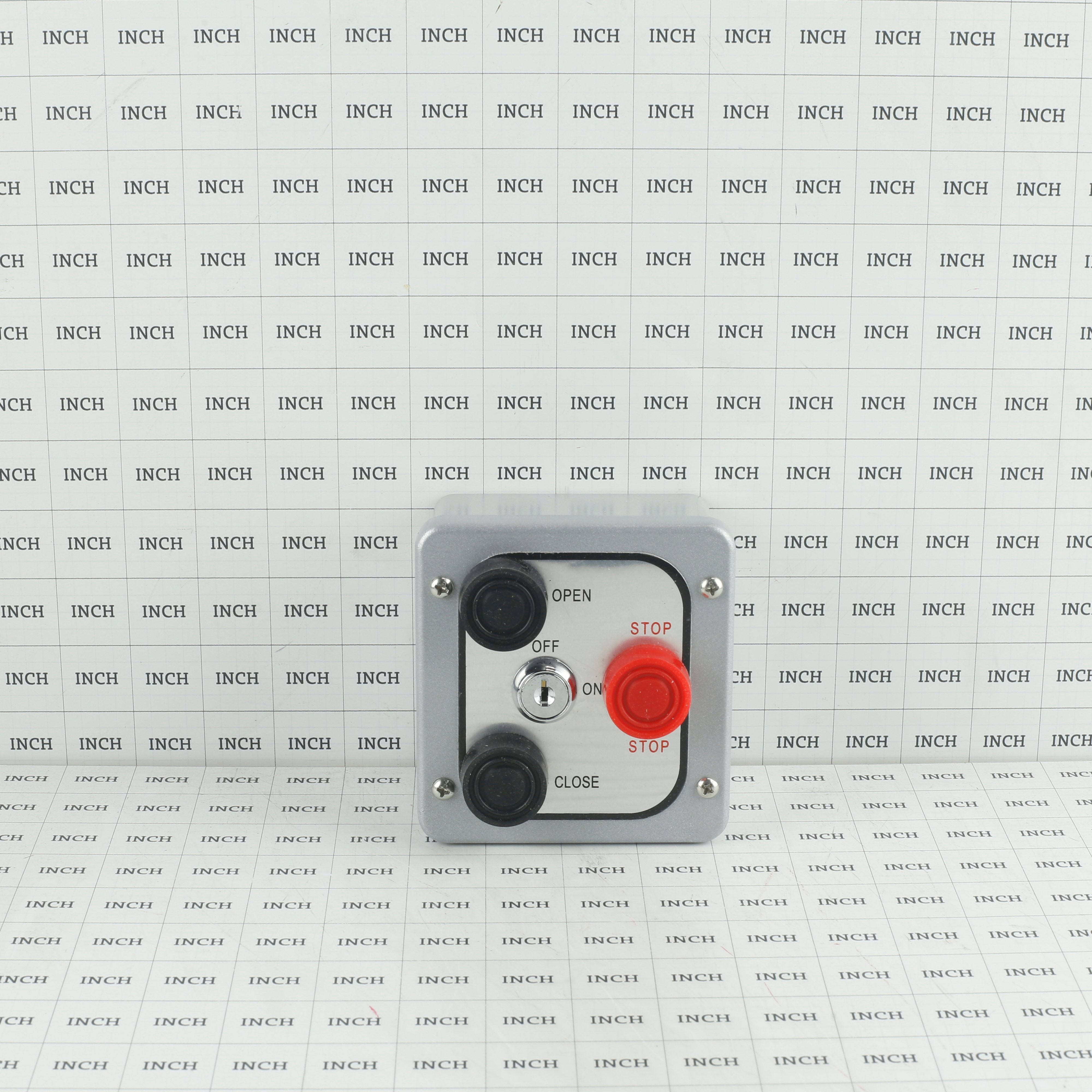 Three Button Exterior Open-Close-Stop Surface Mount with Lockout ...