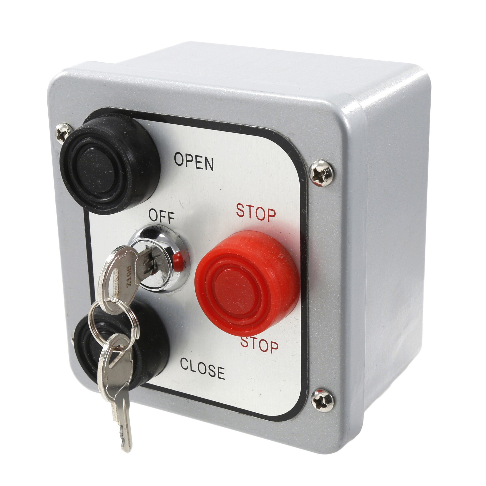 NEMA 4 Three Button Exterior Control With Lockout Surface Mount (Open ...