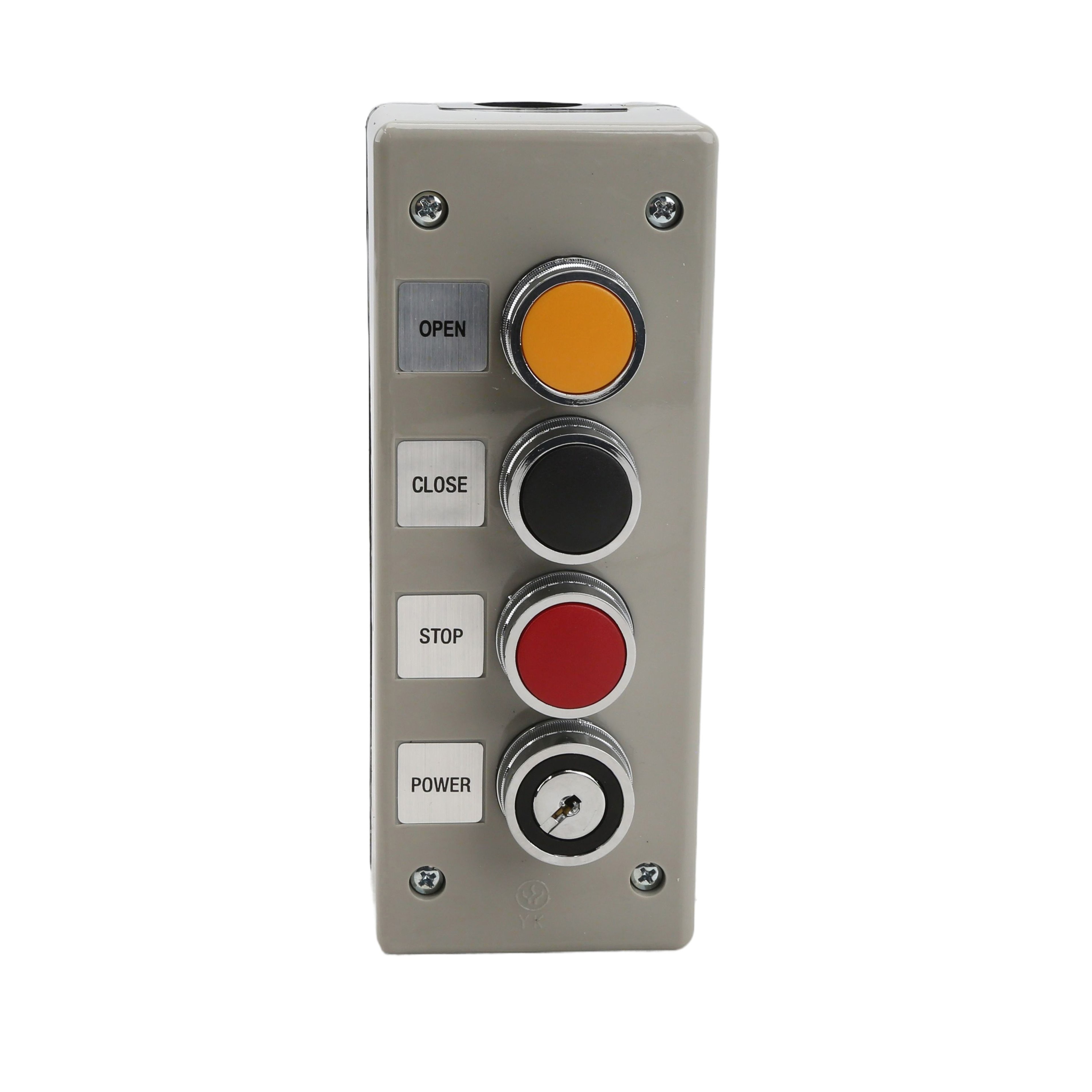 NEMA 4 Three Button Exterior Control Station Surface Mount (Open ...
