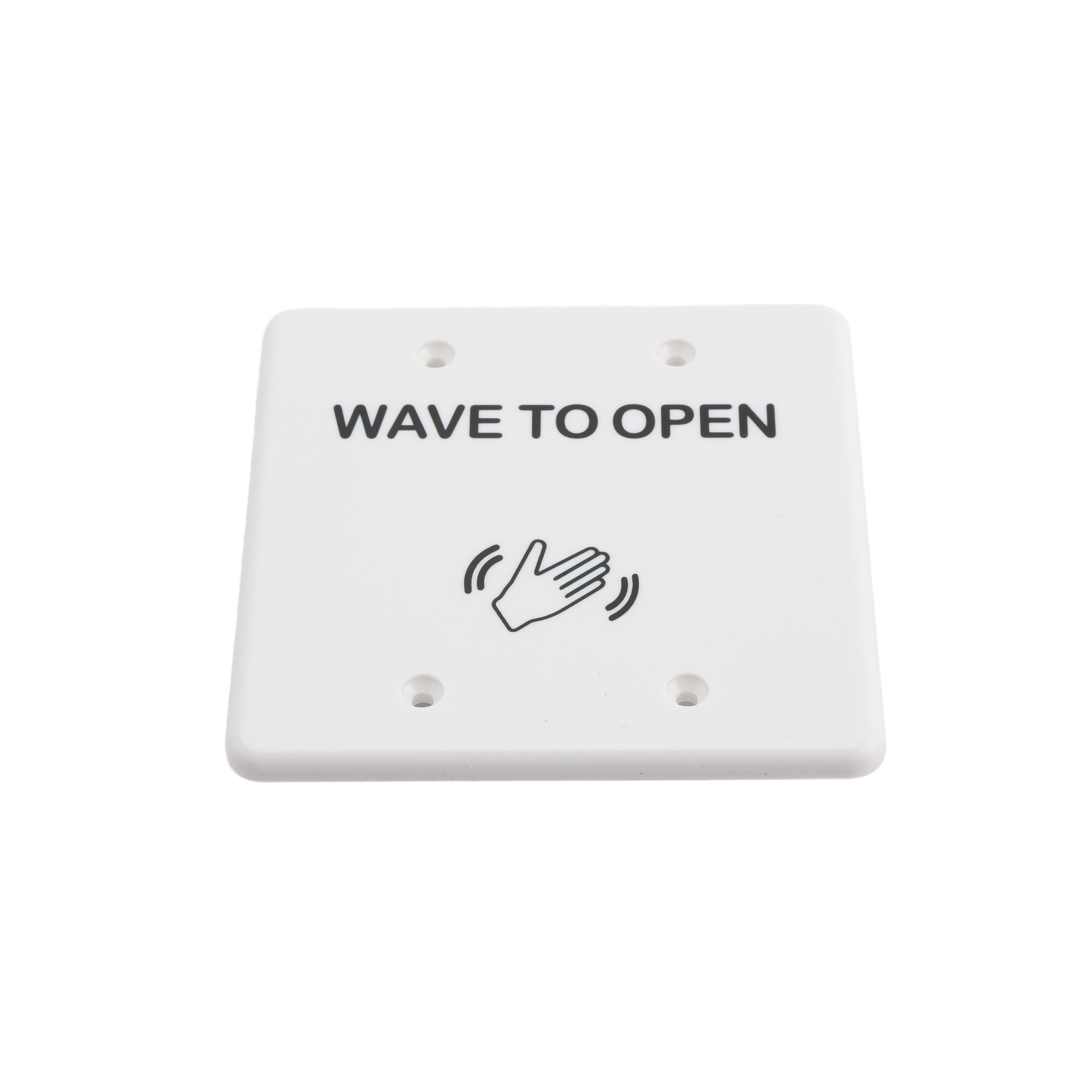 BEA MS31 Faceplate Magic Switch Double Gang "Push to Open" Text & Hand ...