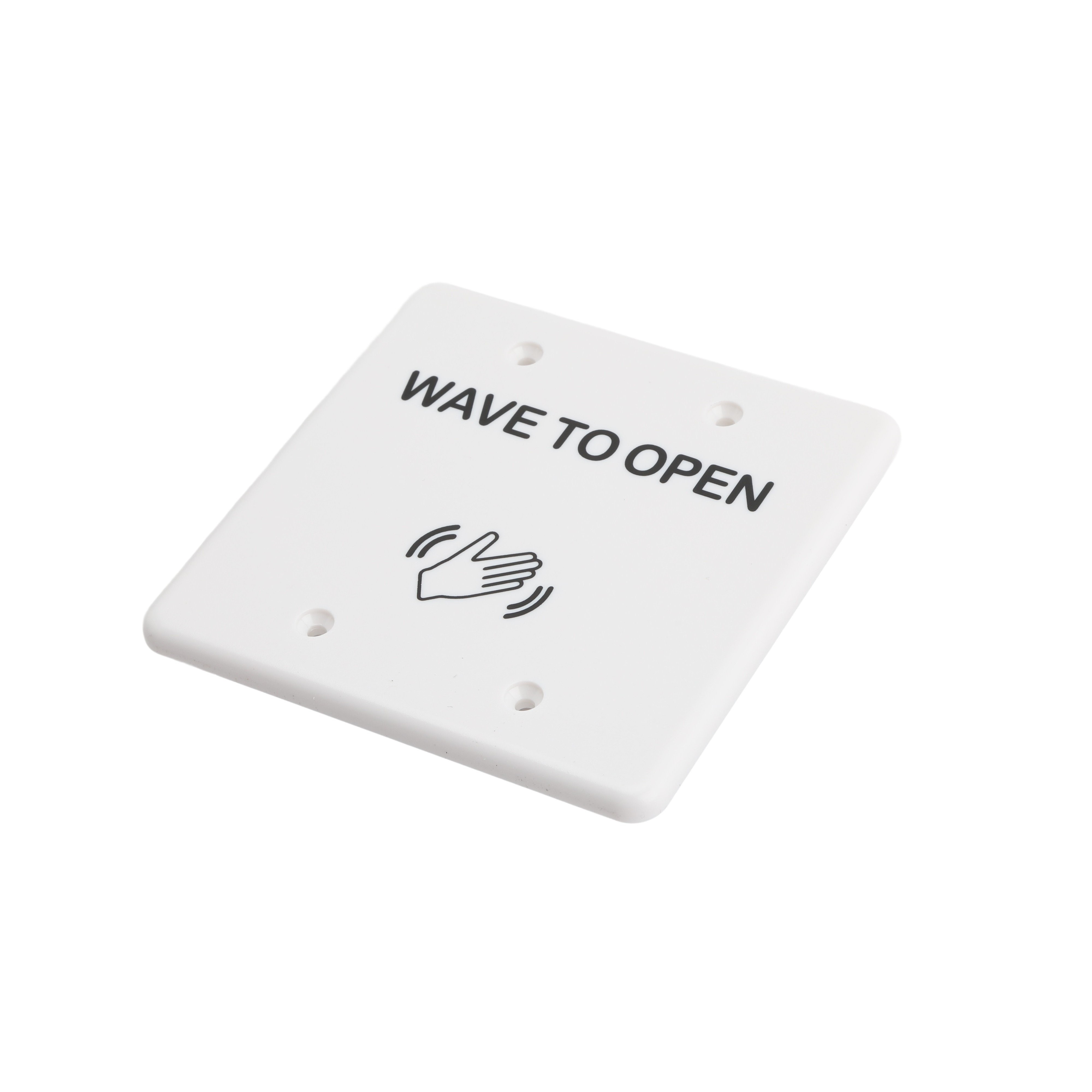BEA MS31 Faceplate Magic Switch Double Gang "Push to Open" Text & Hand ...