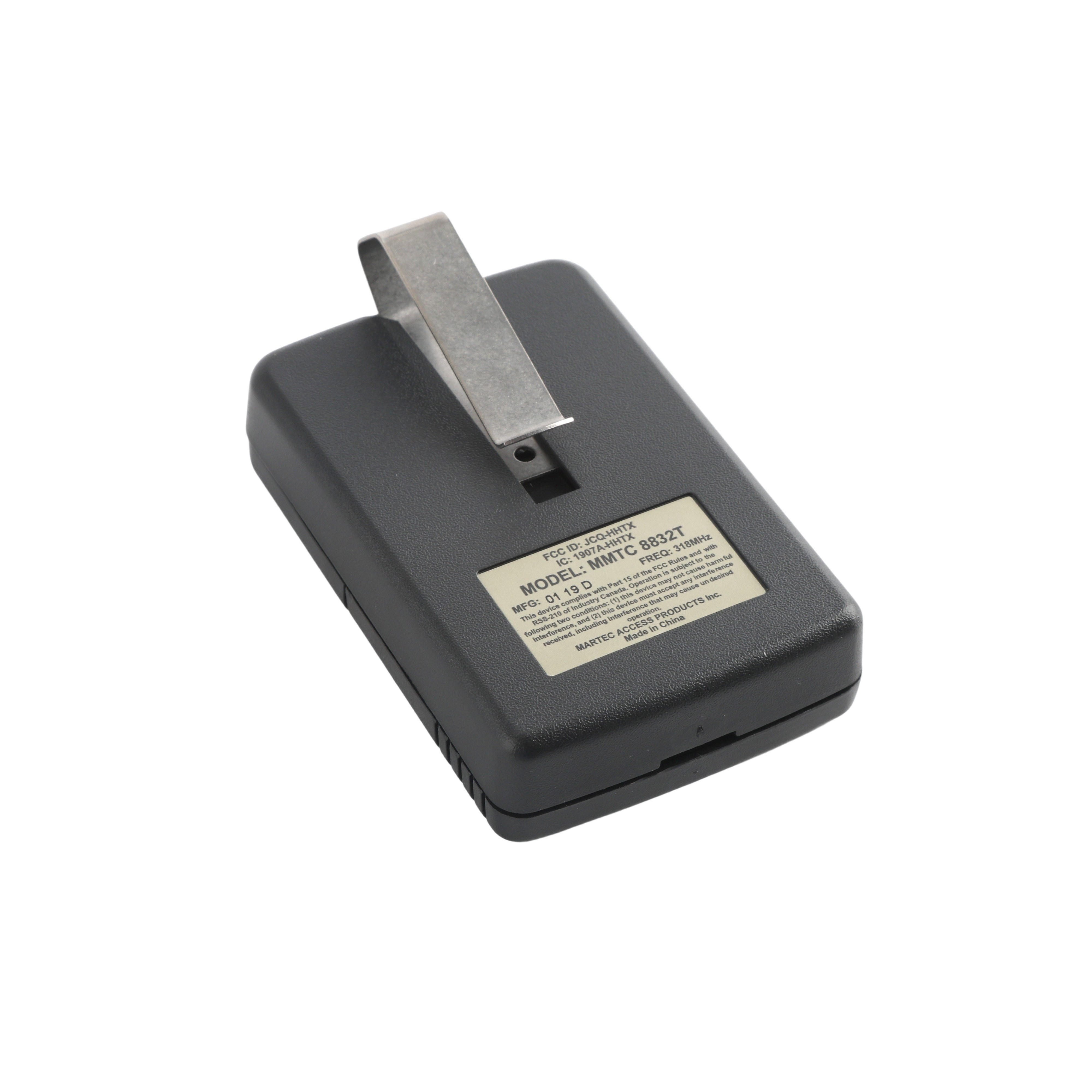 MMTC 2-Button Gate or Garage Door Opener Remote Transmitter - 8832T ...