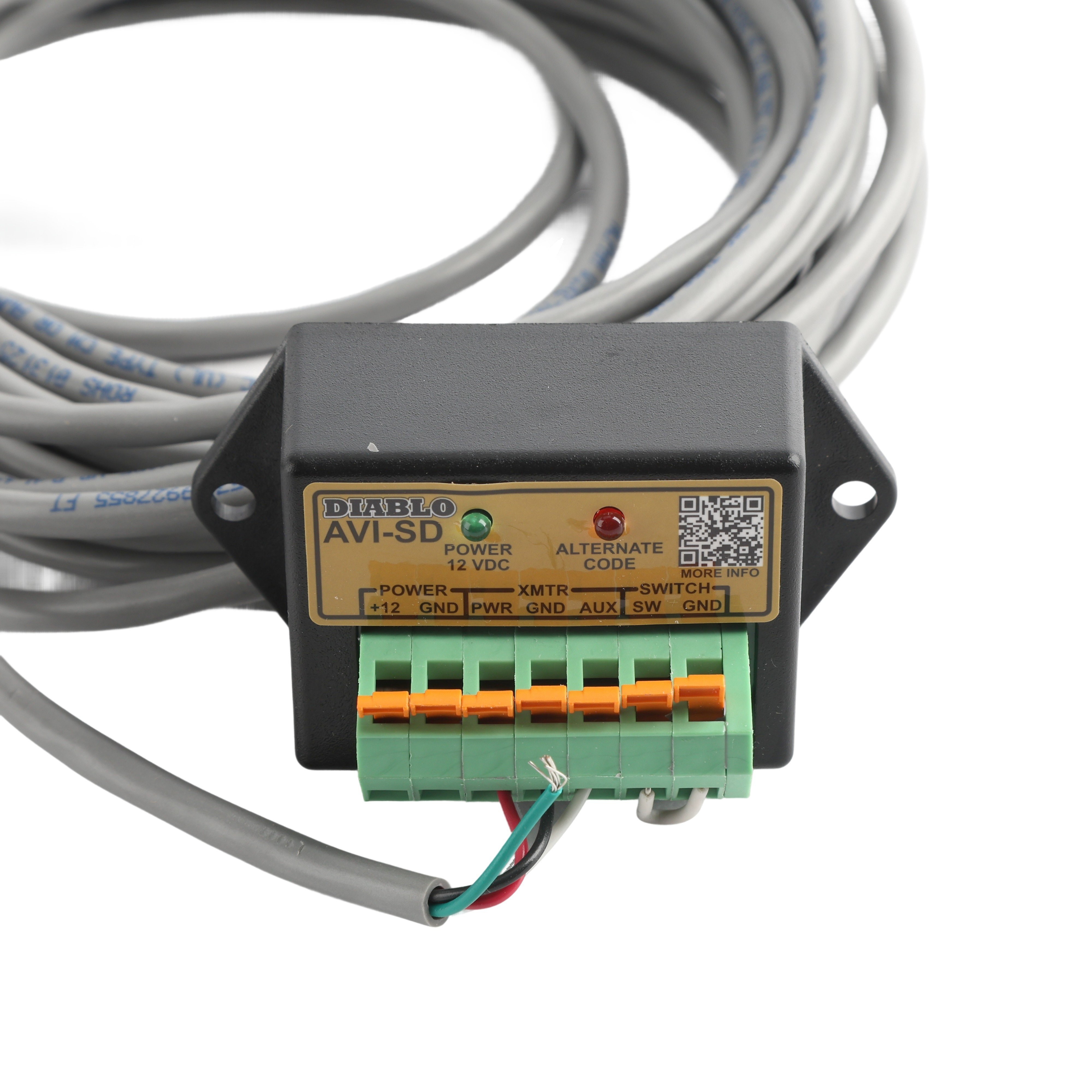 Diablo Multiple Code AVI Transmitter with Security Device - AVI-X-SD ...