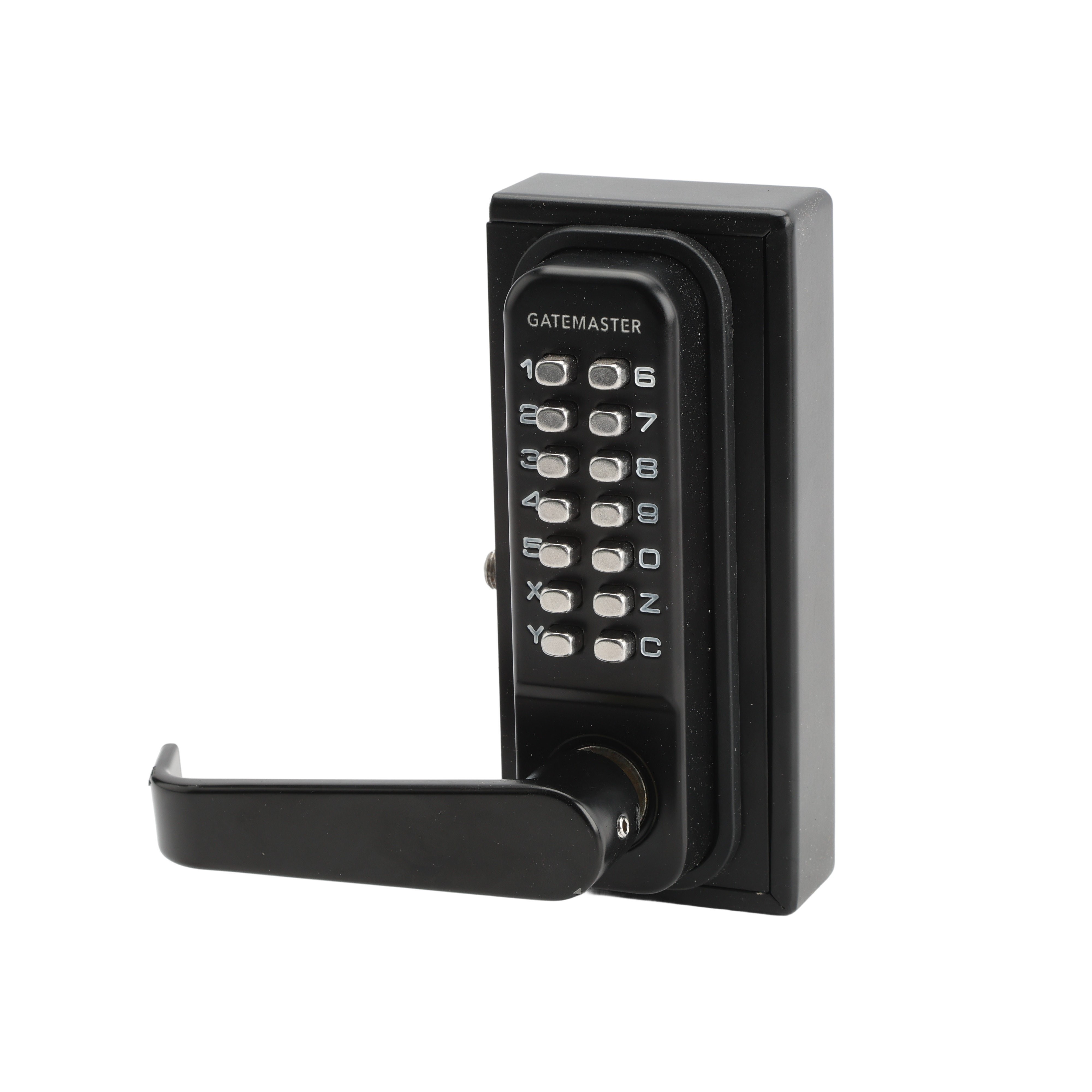 AES Gatemaster Superlock Digital Double Sided Lever Handle for 40-60mm ...