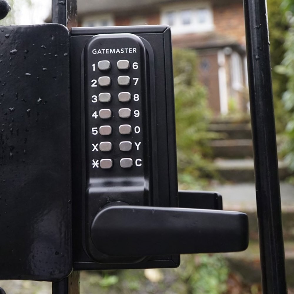 AES Gatemaster Superlock Digital Double Sided Lever Handle for 10-30mm ...