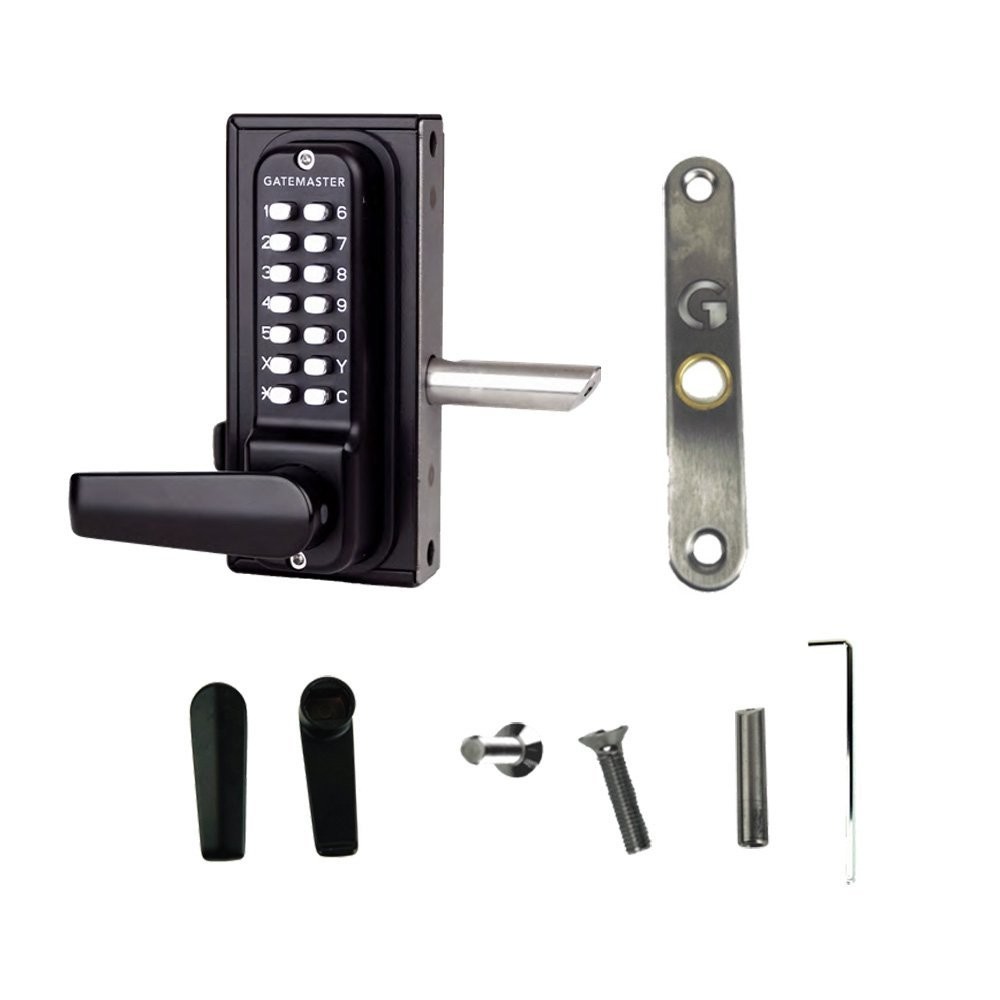 AES Gatemaster Superlock Digital Double Sided Lever Handle for 40-60mm ...